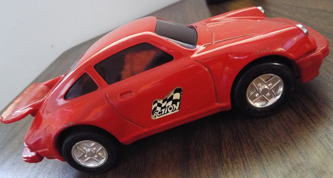 Vintage 1976 Tonka Porsche 911. Friction Action. Red Pressed Steel With ...