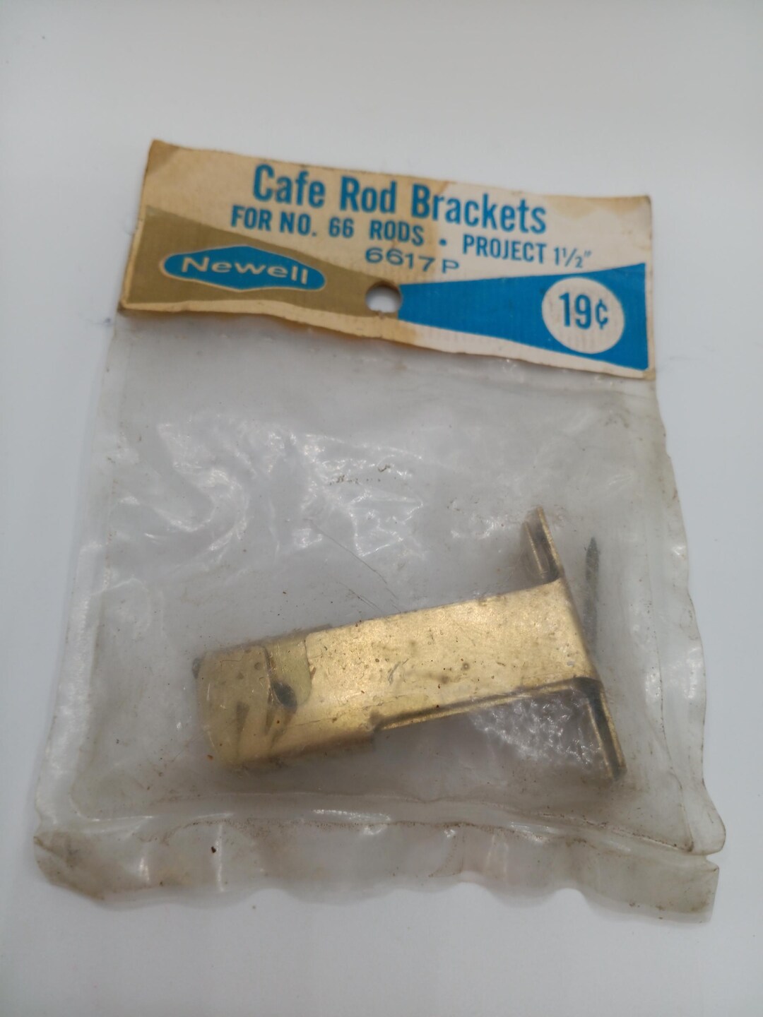NOS Newell Cafe Rod Brackets - BOHO Curtain Rod Brackets - Vintage ...