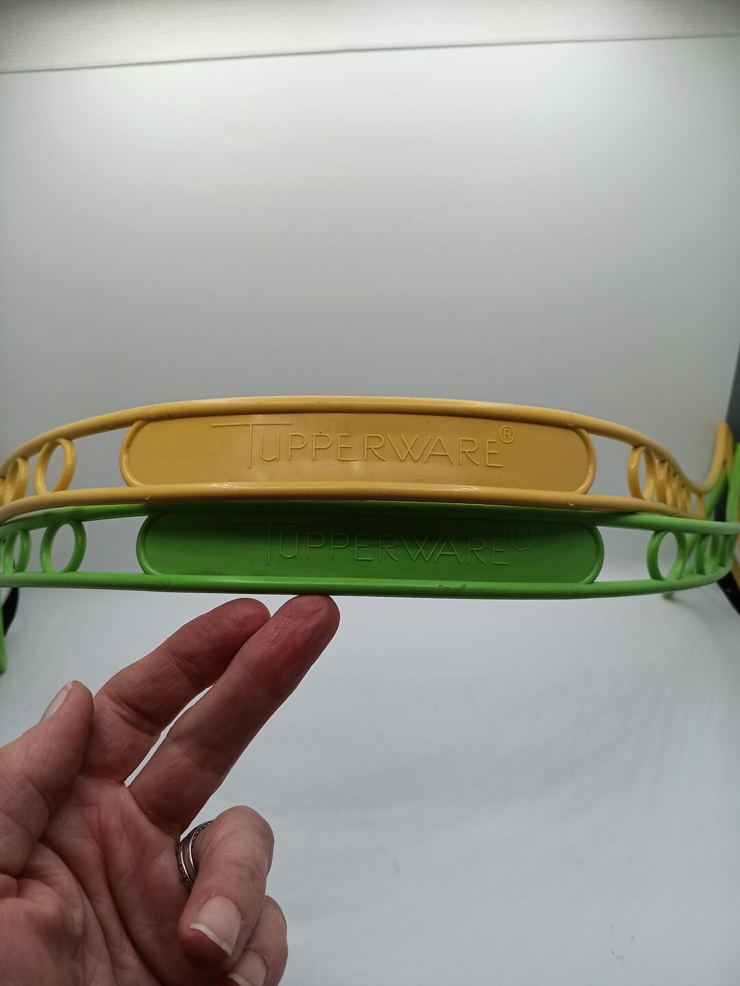 Replacement Tupperware Carrier Handle for Cake and Pie Carriers Lime ...