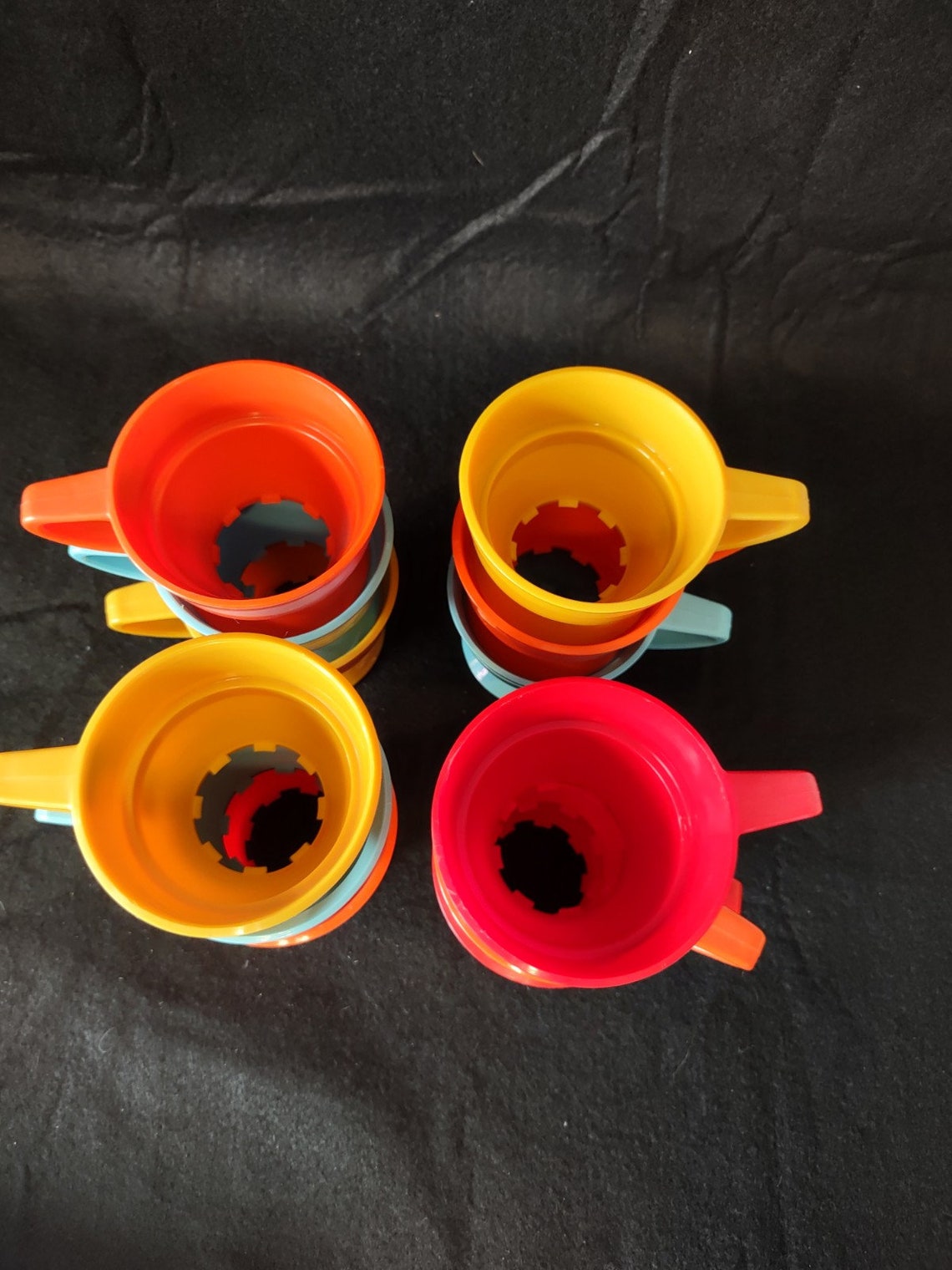 Fun and Retro 1970s Solo Cozy Cups Plastic Coffee or Dessert | Etsy