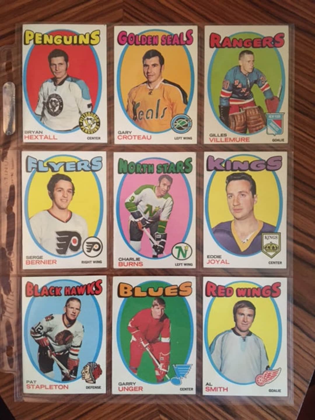 Vintage 1971 Topps Hockey Cards. Lot of 104 Cards. Fair - Excellent ...