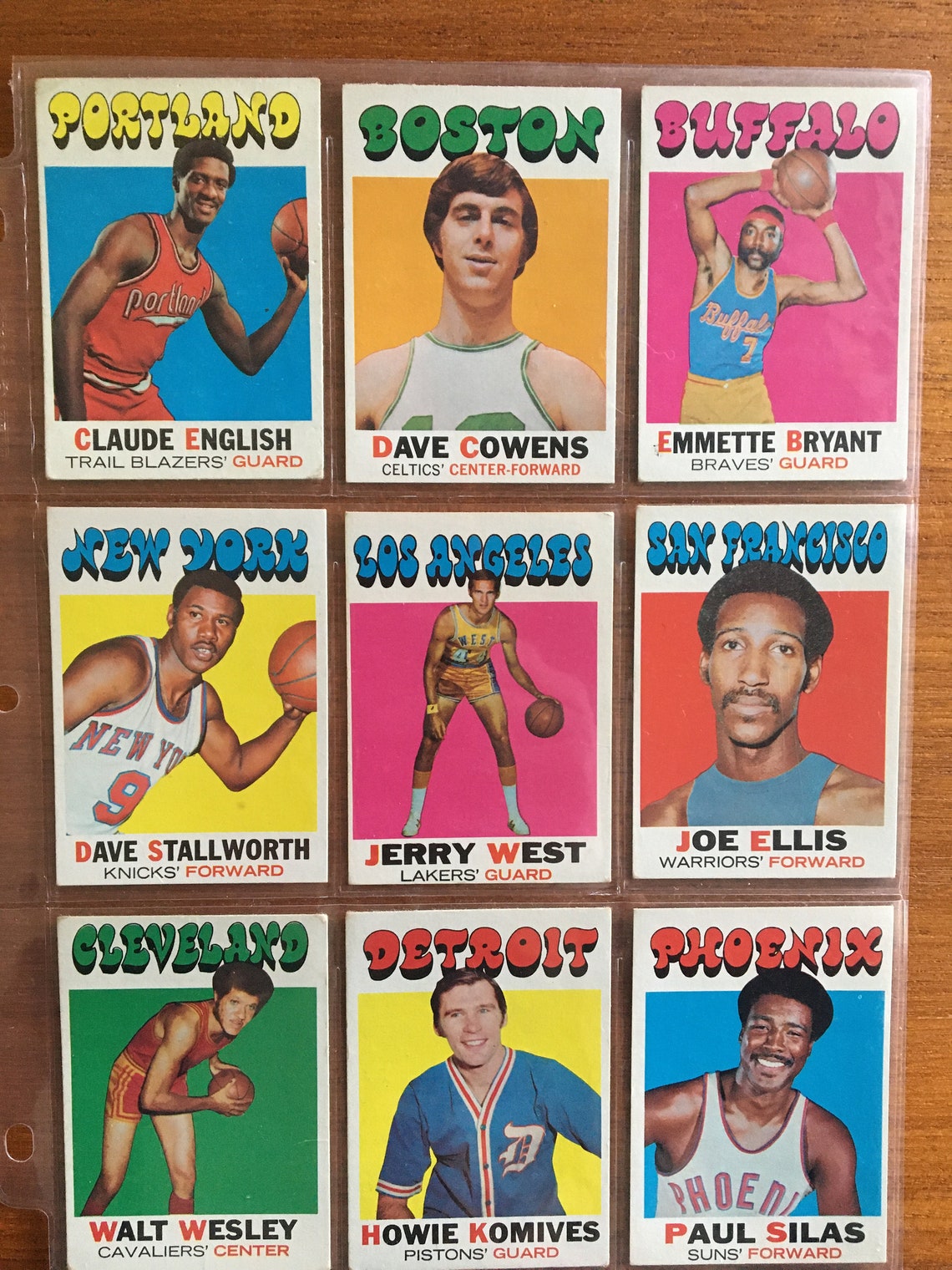 1971 Topps Basketball Cards Lot Of 226 Cards Fair Excellent Etsy