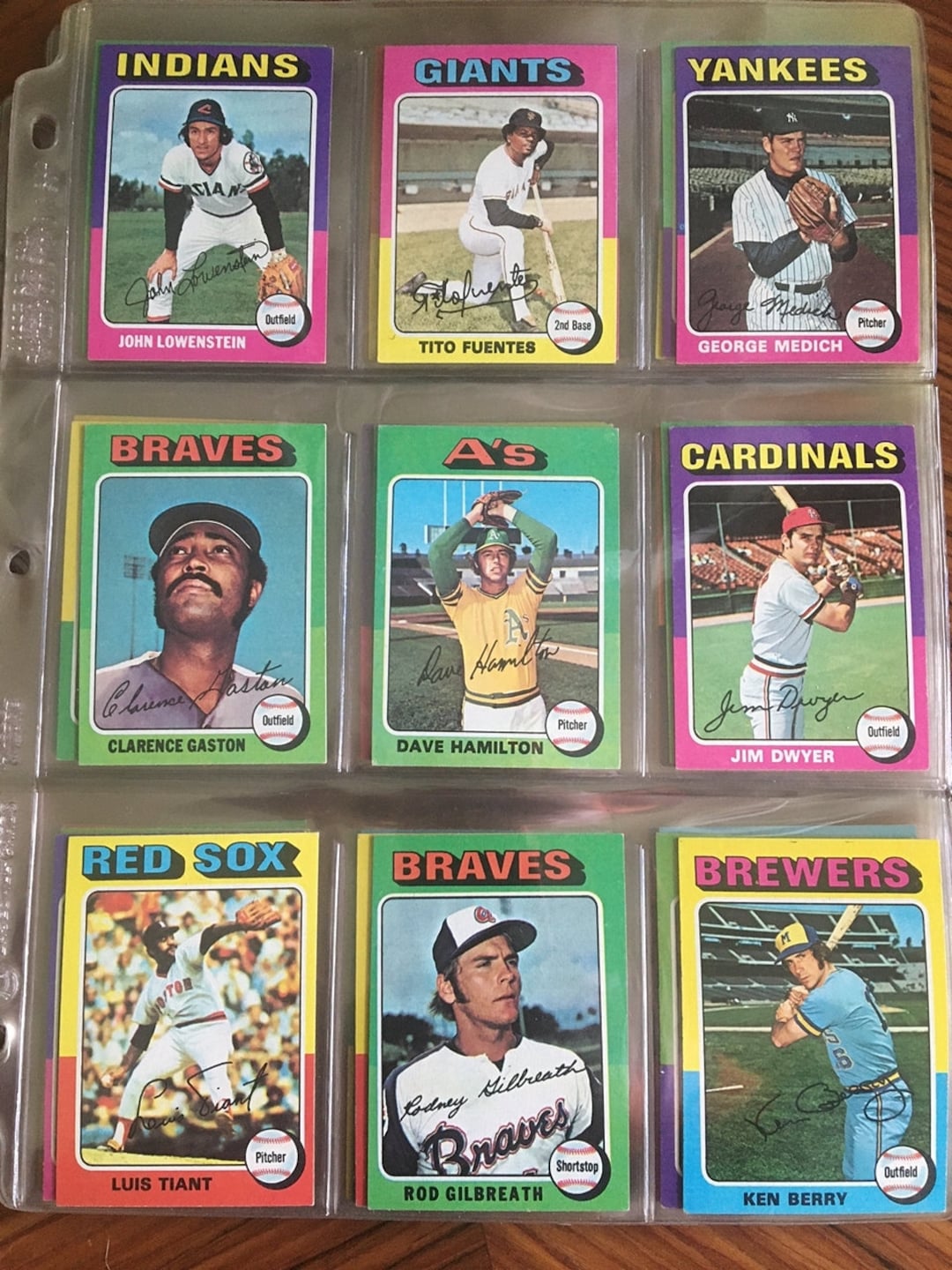 Vintage 1975 Topps Mini Baseball Cards 397-528 Lot Of 132 Cards. Good