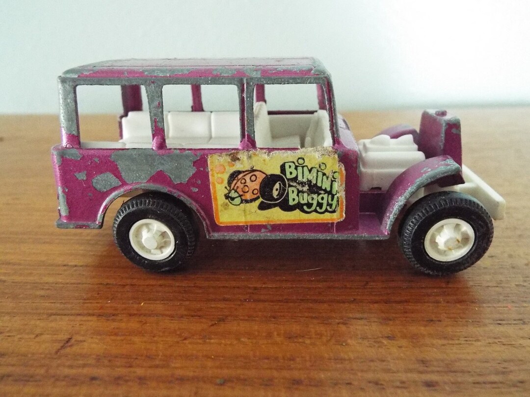 Vintage 1970 Tootsietoy Toughs 3.5" Resort Shuttus Bus. Metallic ...