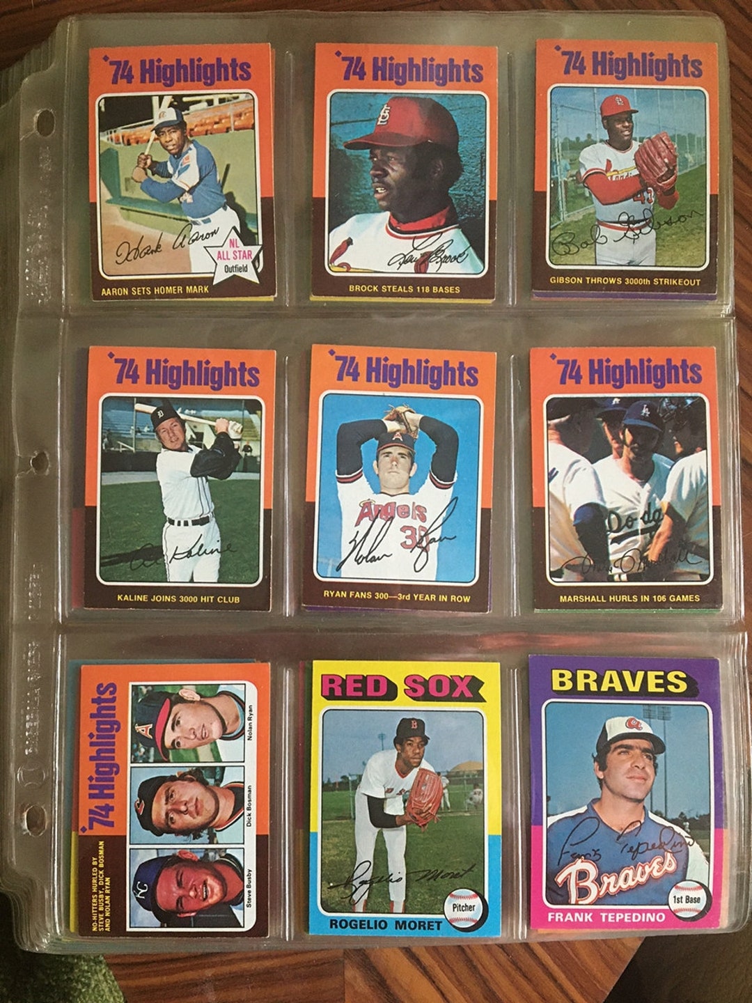 Vintage 1975 Topps Mini Baseball Cards. Lot Of 132 Cards. Good
