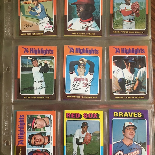 1950s Baseball Cards - Etsy