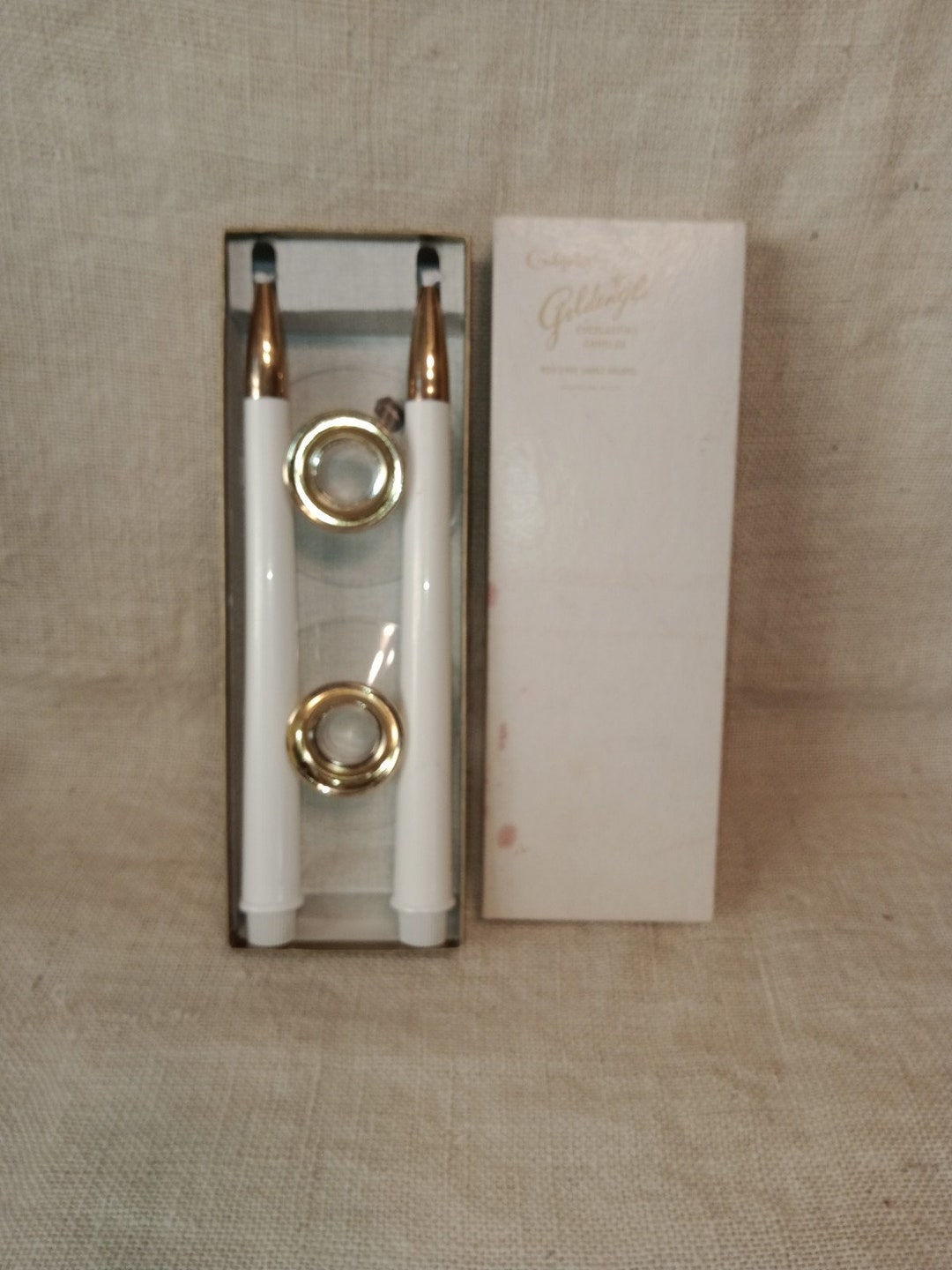 MCM Goldpoint Everlasting Candles: 1950s Mid Century Table Decor - Etsy