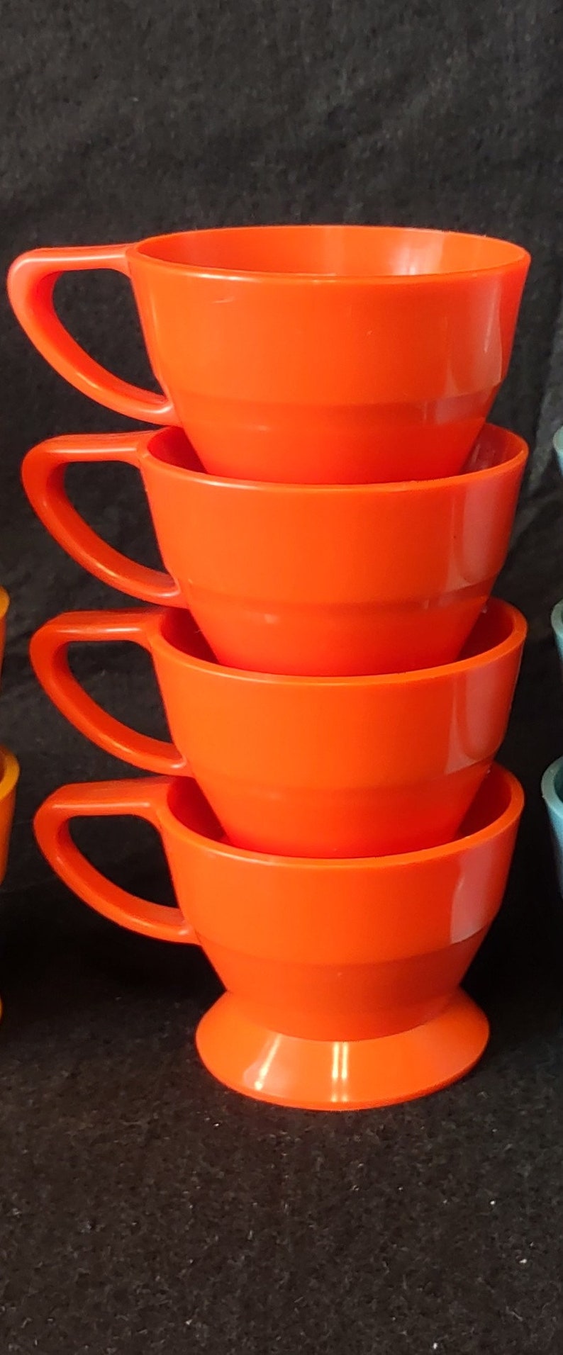 Fun and Retro 1970s Solo Cozy Cups Plastic Coffee or Dessert | Etsy