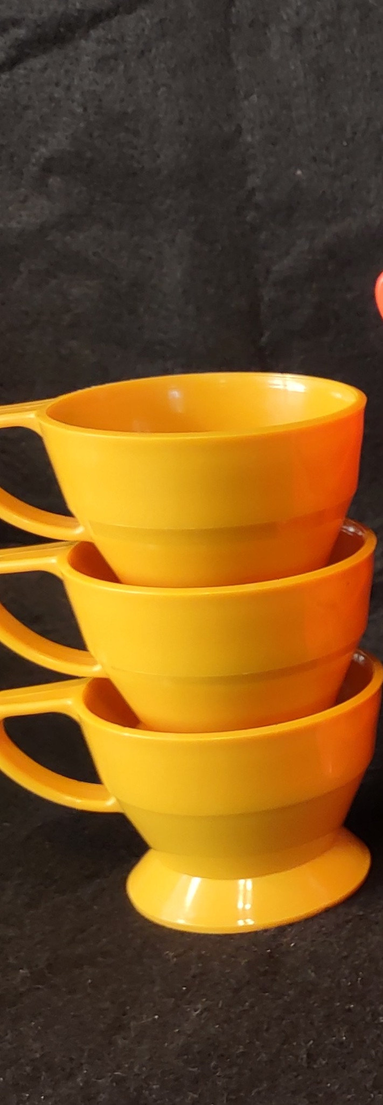 Fun and Retro 1970s Solo Cozy Cups Plastic Coffee or Dessert | Etsy