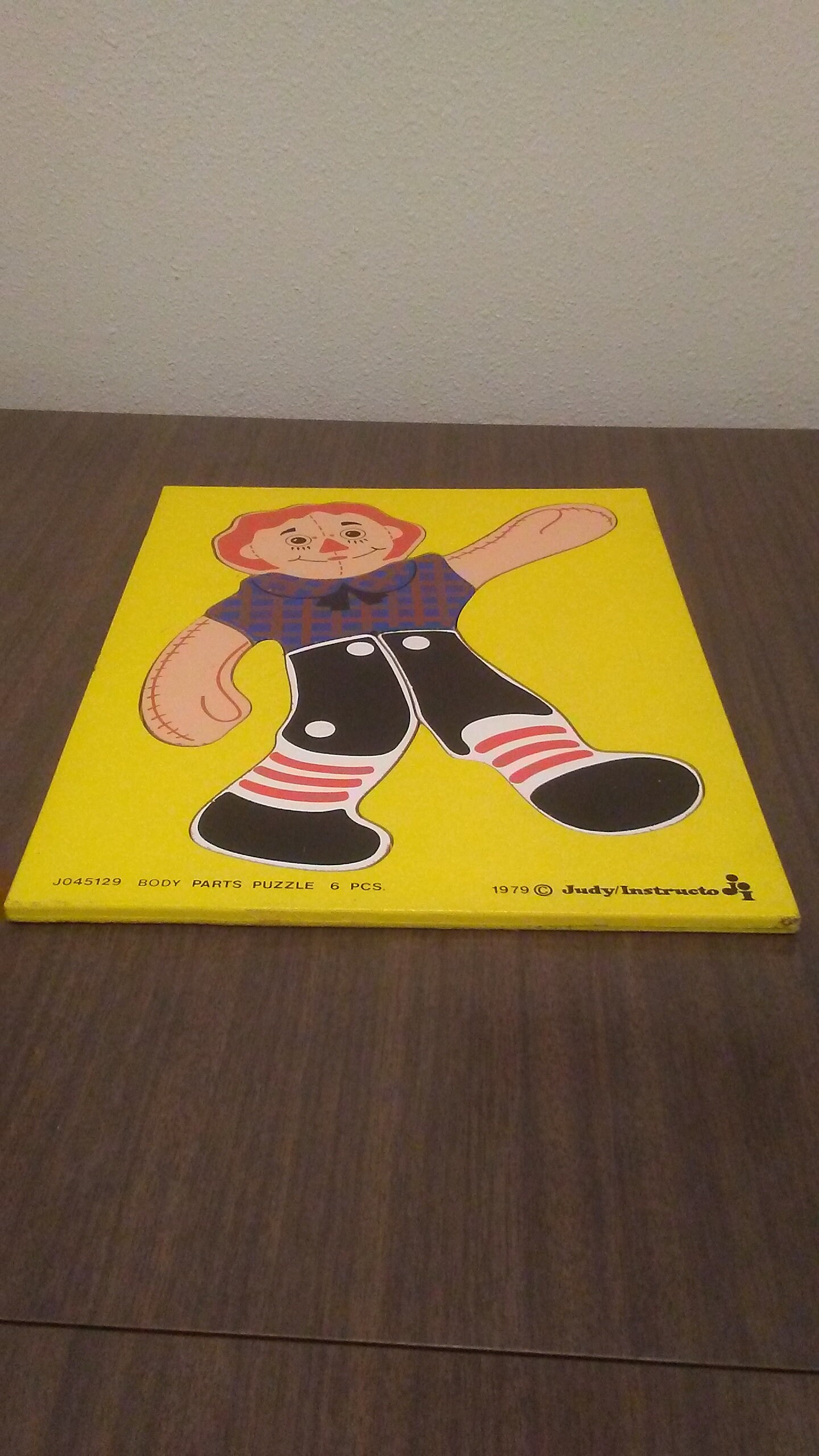 Lindo 1979 Judy Instructor 6 Pc Body Parts Board Puzzle for - Etsy España