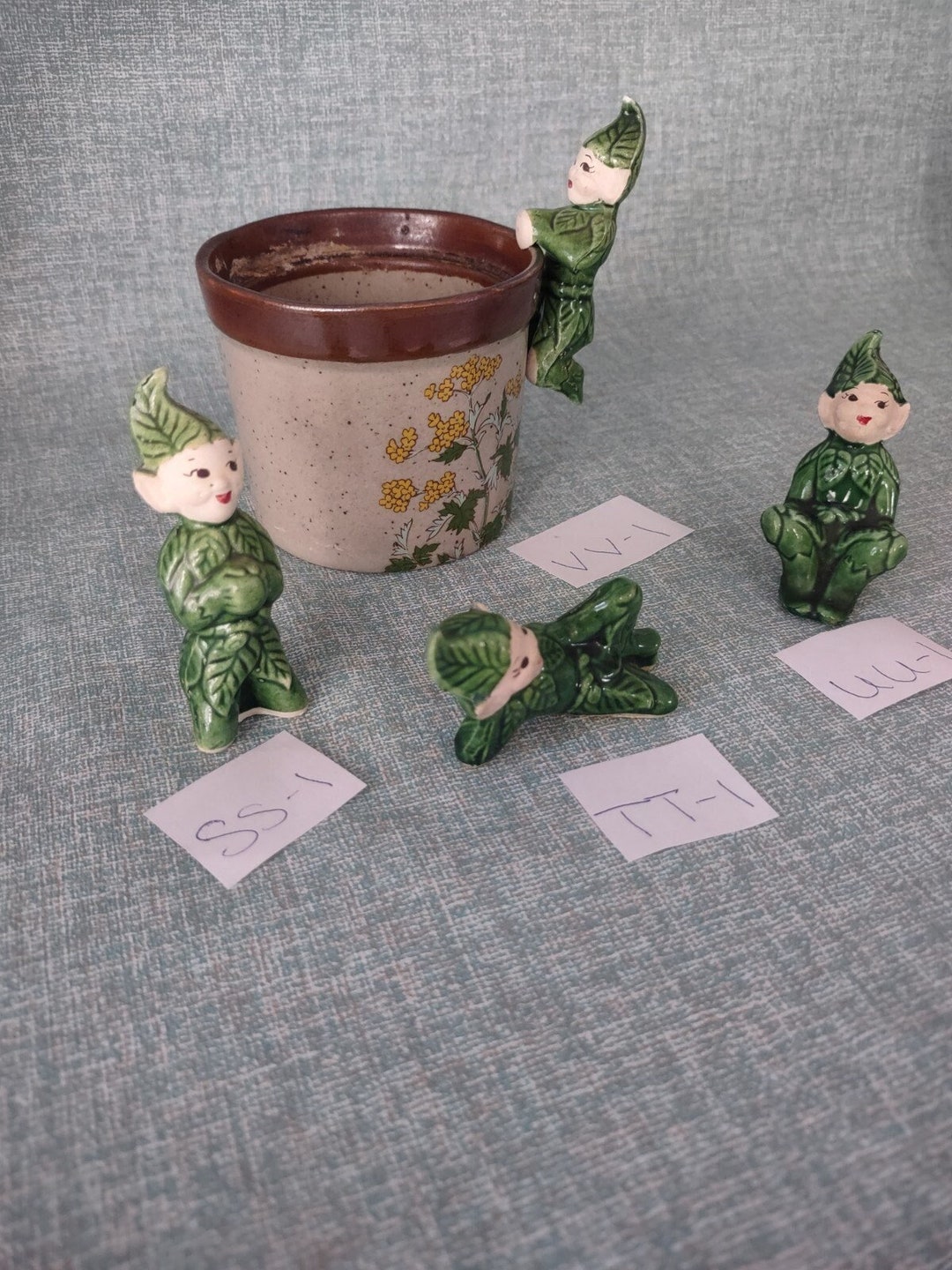 1950 Treasure Craft Wee Wuns - Treasure Craft Sprites - Vintage ...