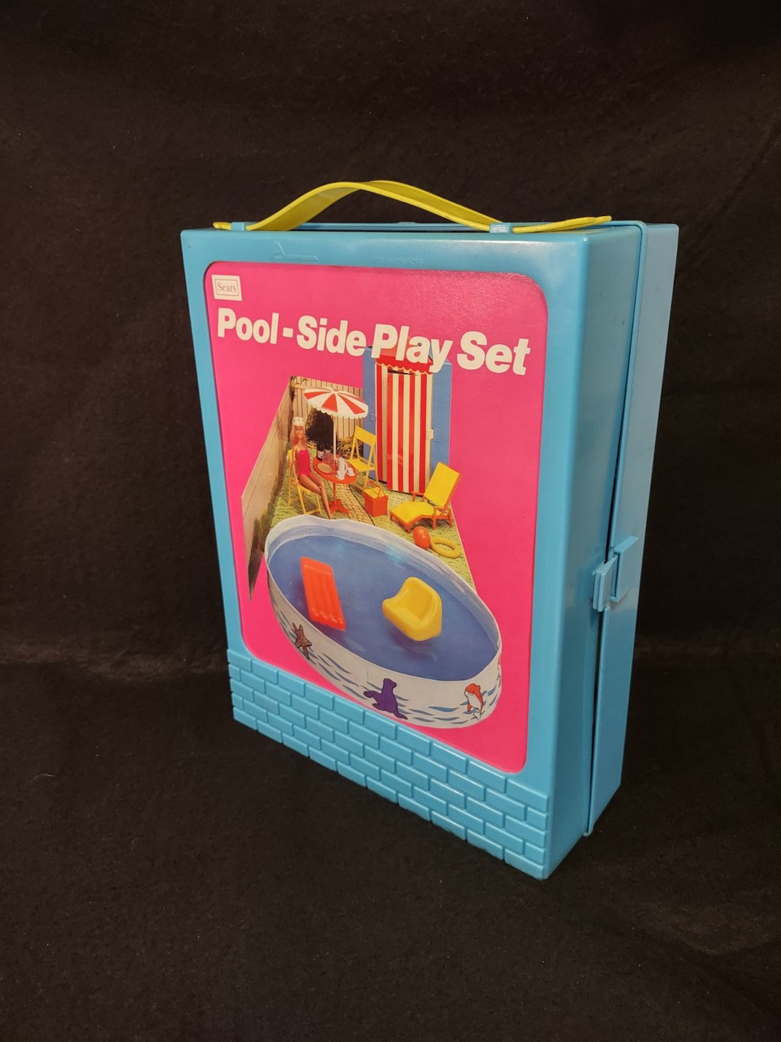 Vintage Sears Pool-side Play Set Dollhouse Miniatures | Etsy