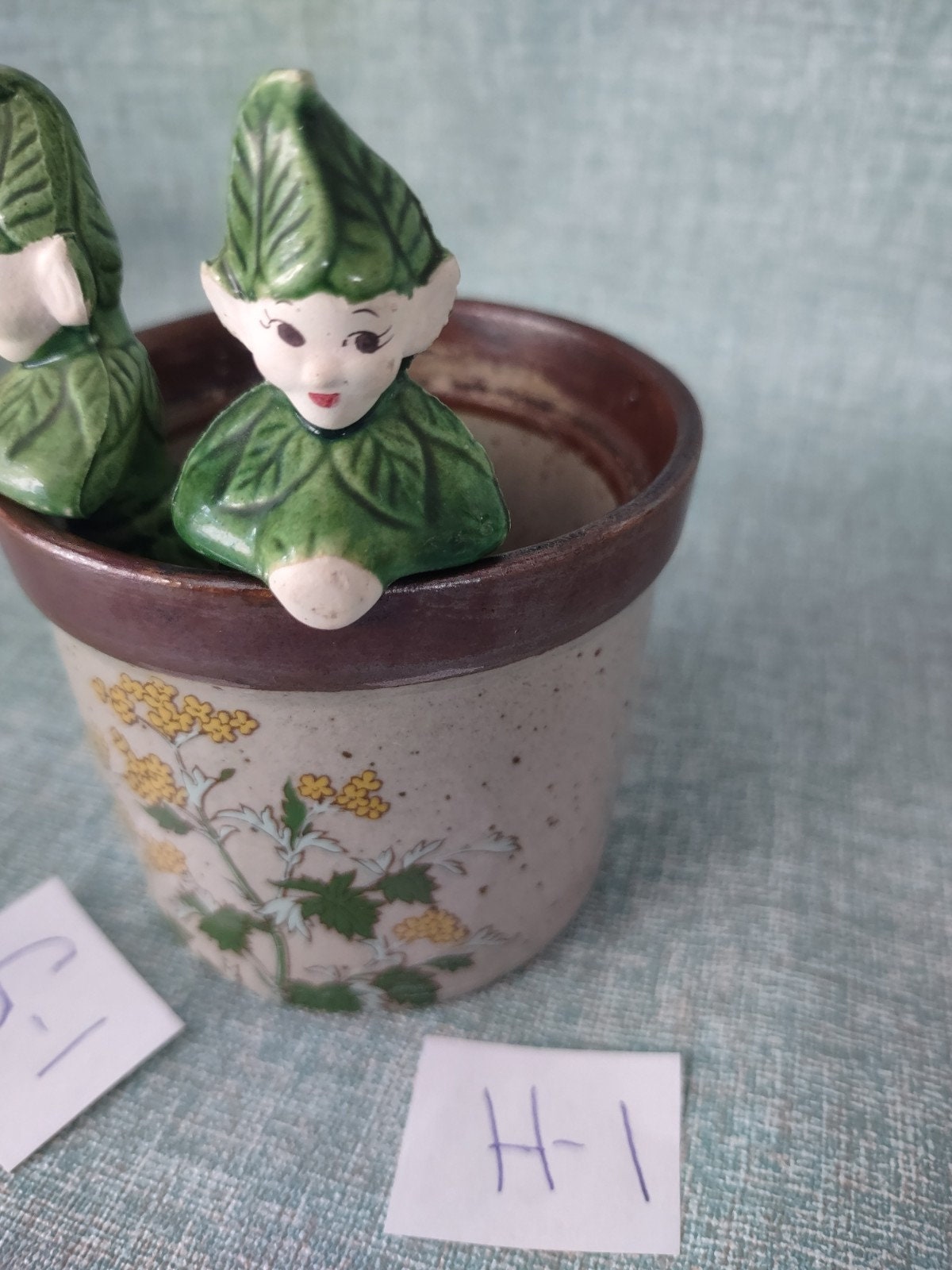 1950s Treasure Craft Lucky Sprite Wee Wuns Pot Huggers Pot - Etsy