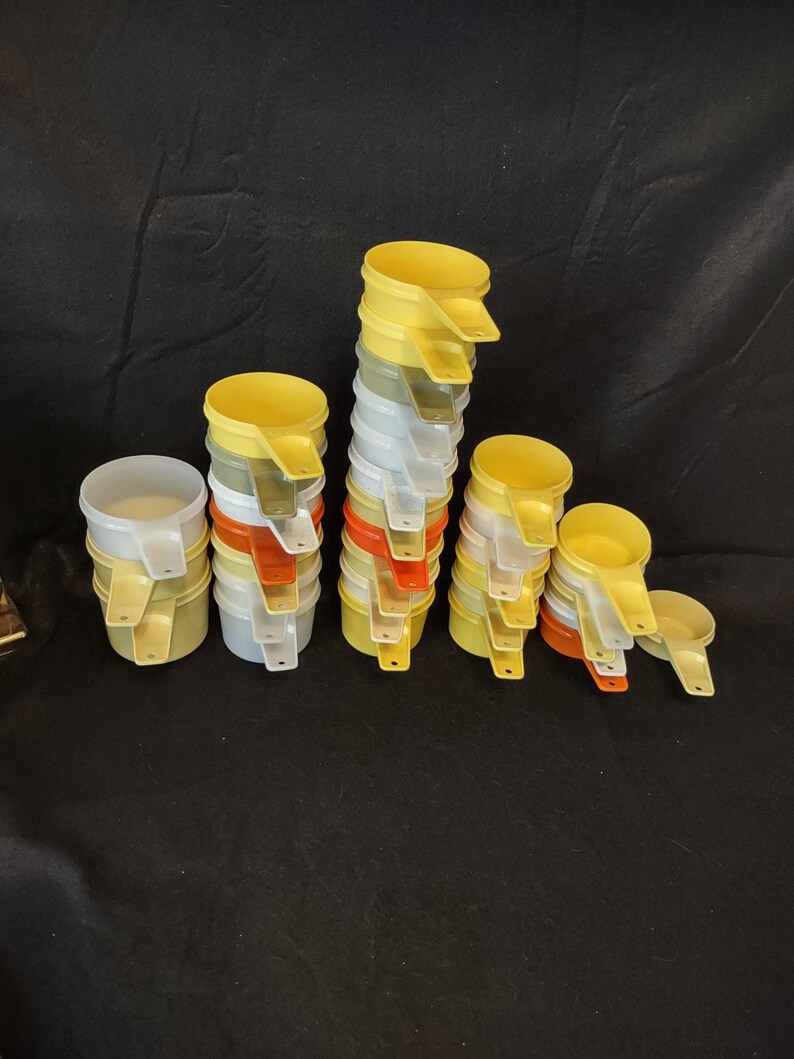 Replacement Tupperware Measuring Cups Vintage Tupperware - Etsy