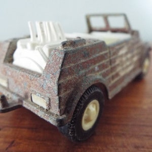 Die Cast 1969 Tootsietoy Toughs 3.5" Jeep Truck. Periwinkle Purple With ...