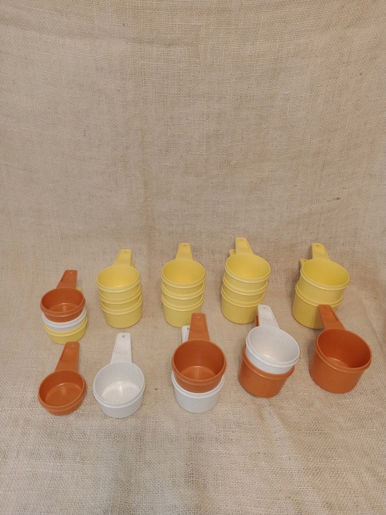 Replacement Tupperware Measuring Cups Vintage Tupperware - Etsy