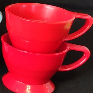 Fun and Retro 1970s Solo Cozy Cups Plastic Coffee or Dessert | Etsy