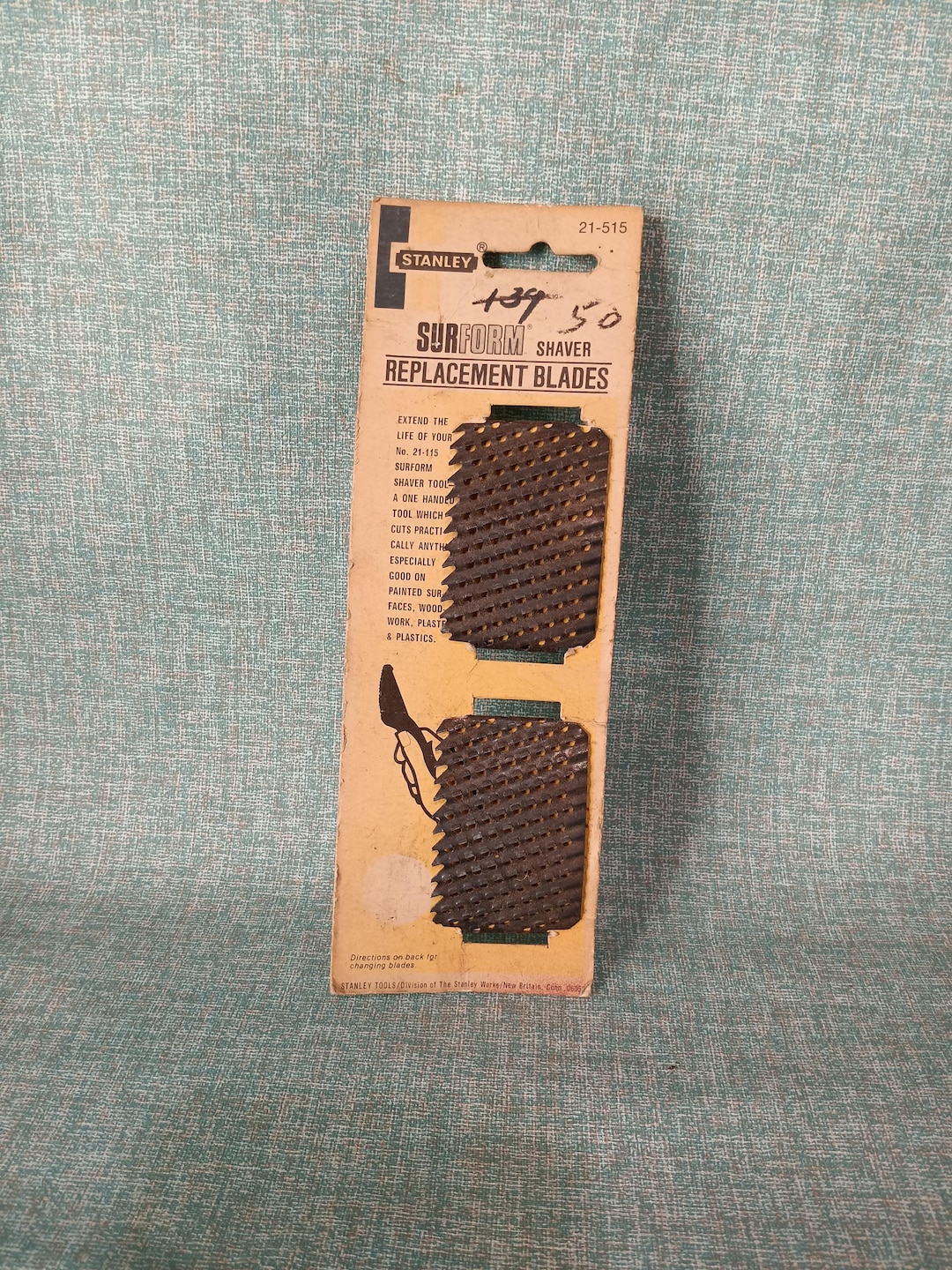Vintage Stanley Surform Shaver Replacement Blades on Original Package ...