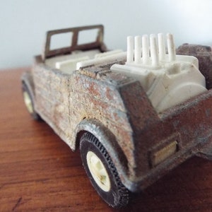 Die Cast 1969 Tootsietoy Toughs 3.5" Jeep Truck. Periwinkle Purple With ...