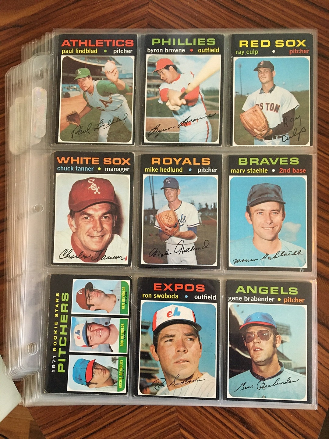 Vintage 1971 Topps Baseball Cards. Series 6 High Series. - Etsy