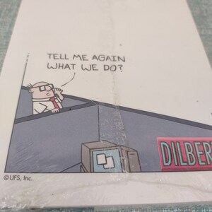 NOS the Dilbert Zone Scratch Pads - Note Pads 4x6" With 2 Designs - USA ...