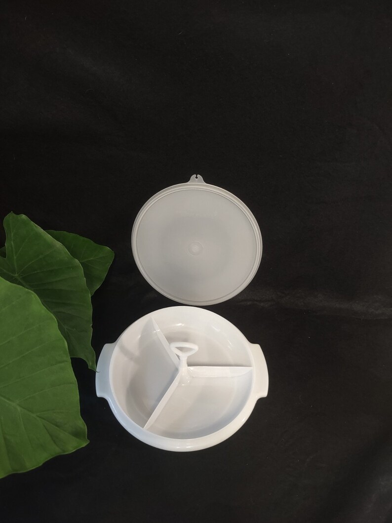 Vintage Tupperware Suzette Divided Relish Dish 3 Section - Etsy