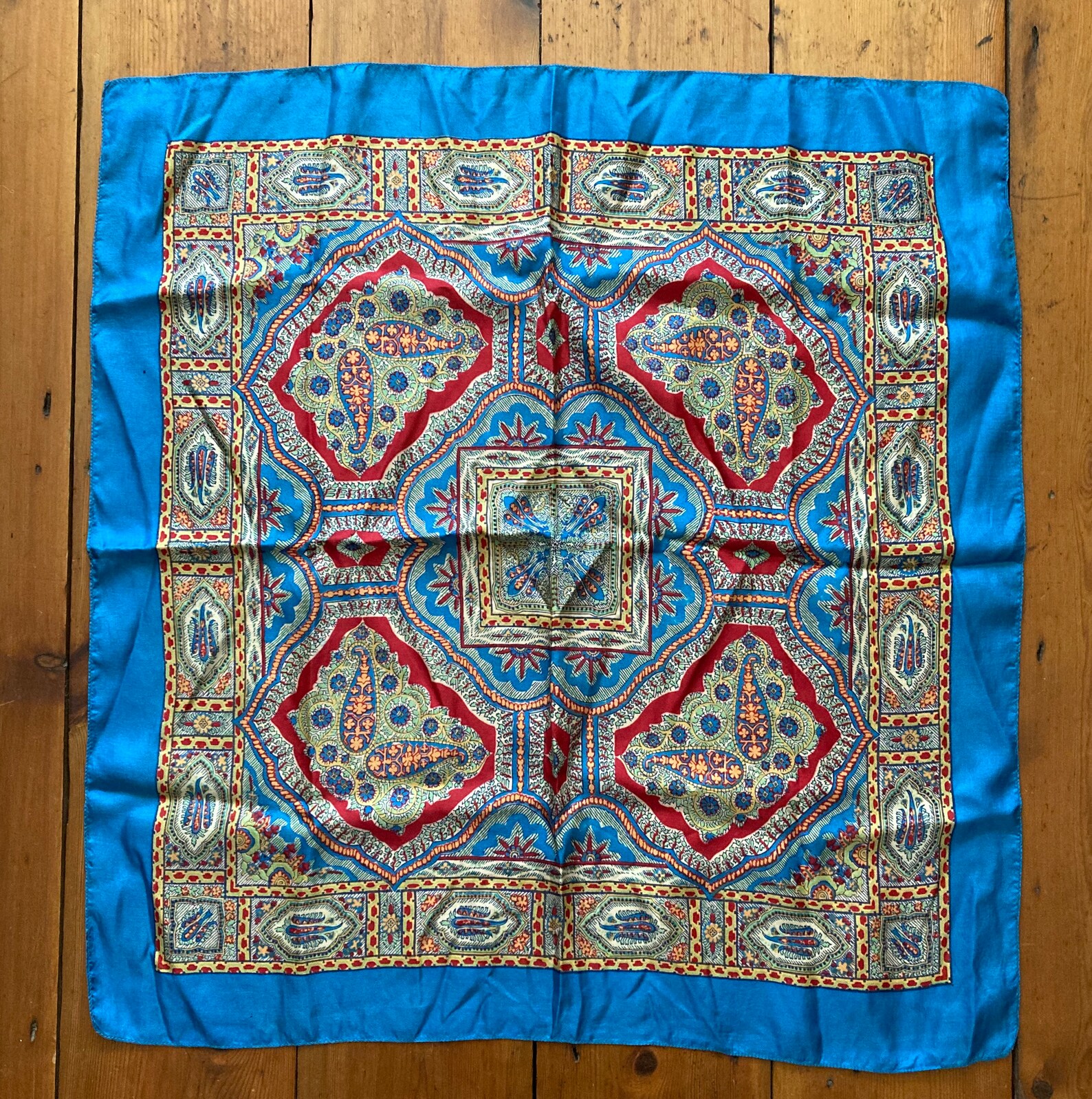 Vintage Liberty Printed Silk Scarf - Etsy