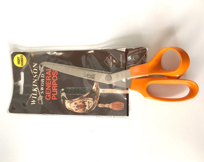 Vintage Unused Fiskars Wilkinson Sword Scissors - Etsy