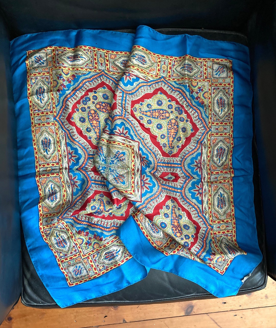 Vintage Liberty Printed Silk Scarf - Etsy