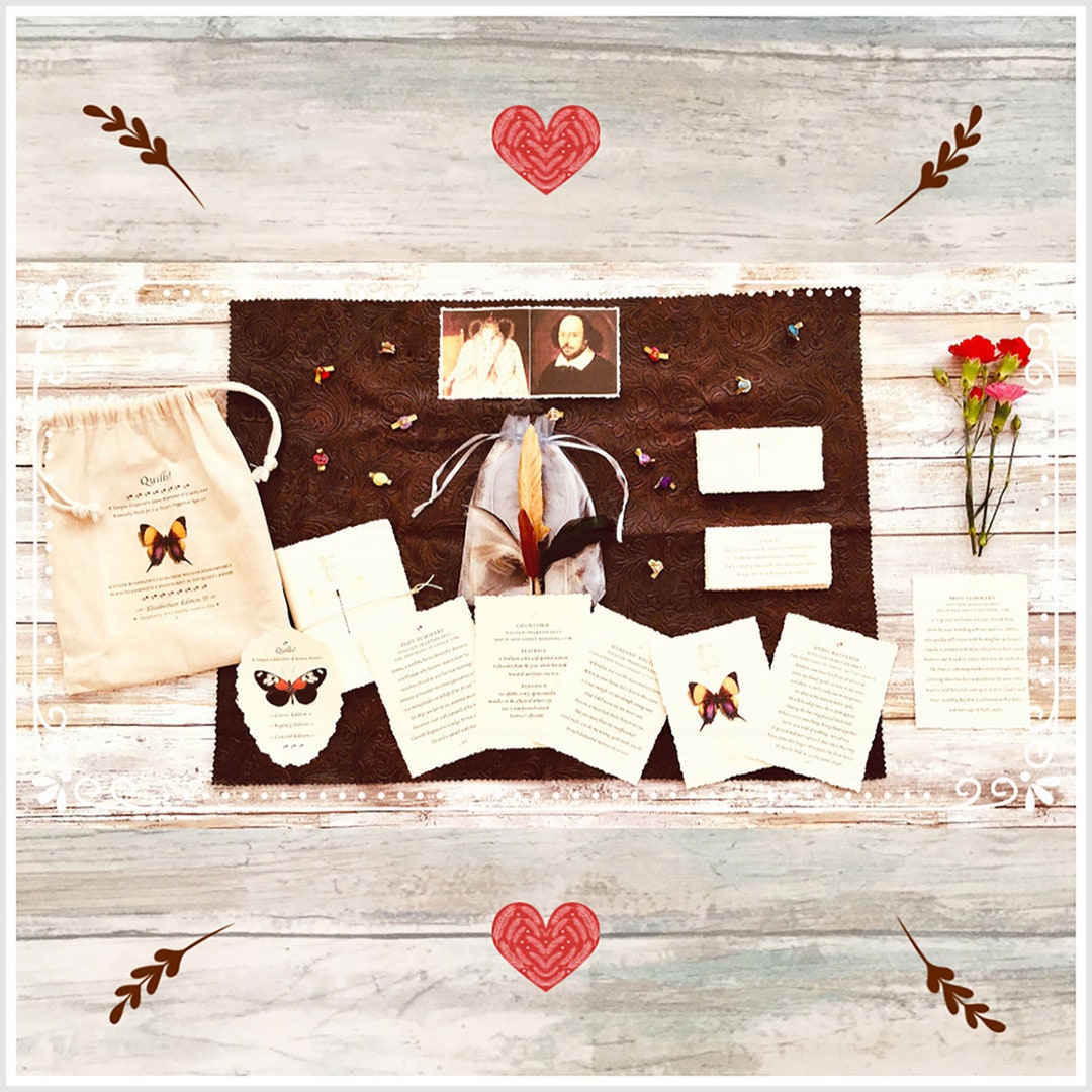 Quills! Elizabethan Edition II: Shakespeare's Heroes & Heroines - A ...