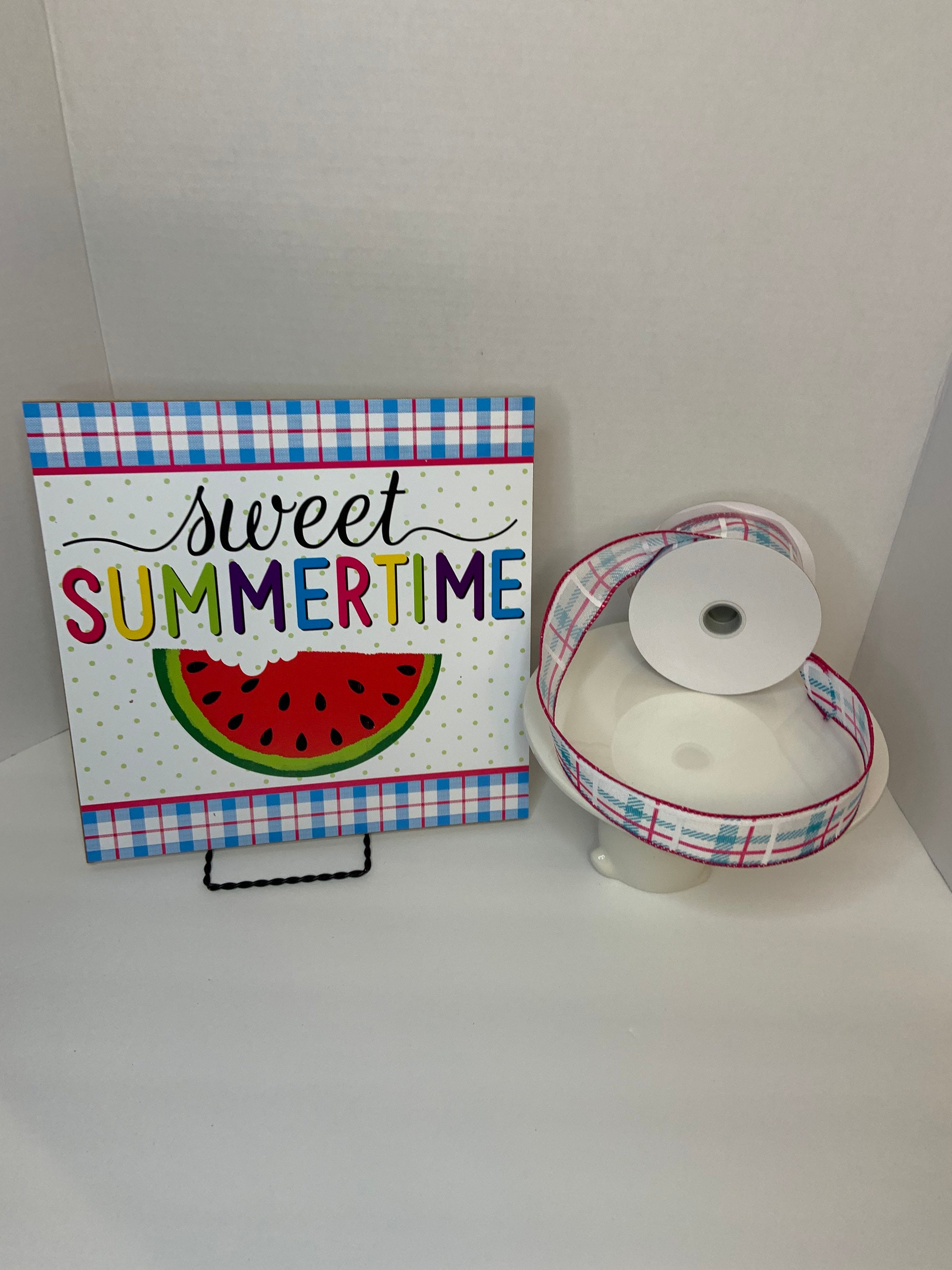 Sweet Summertime sign with matching ribbon - Etsy.de