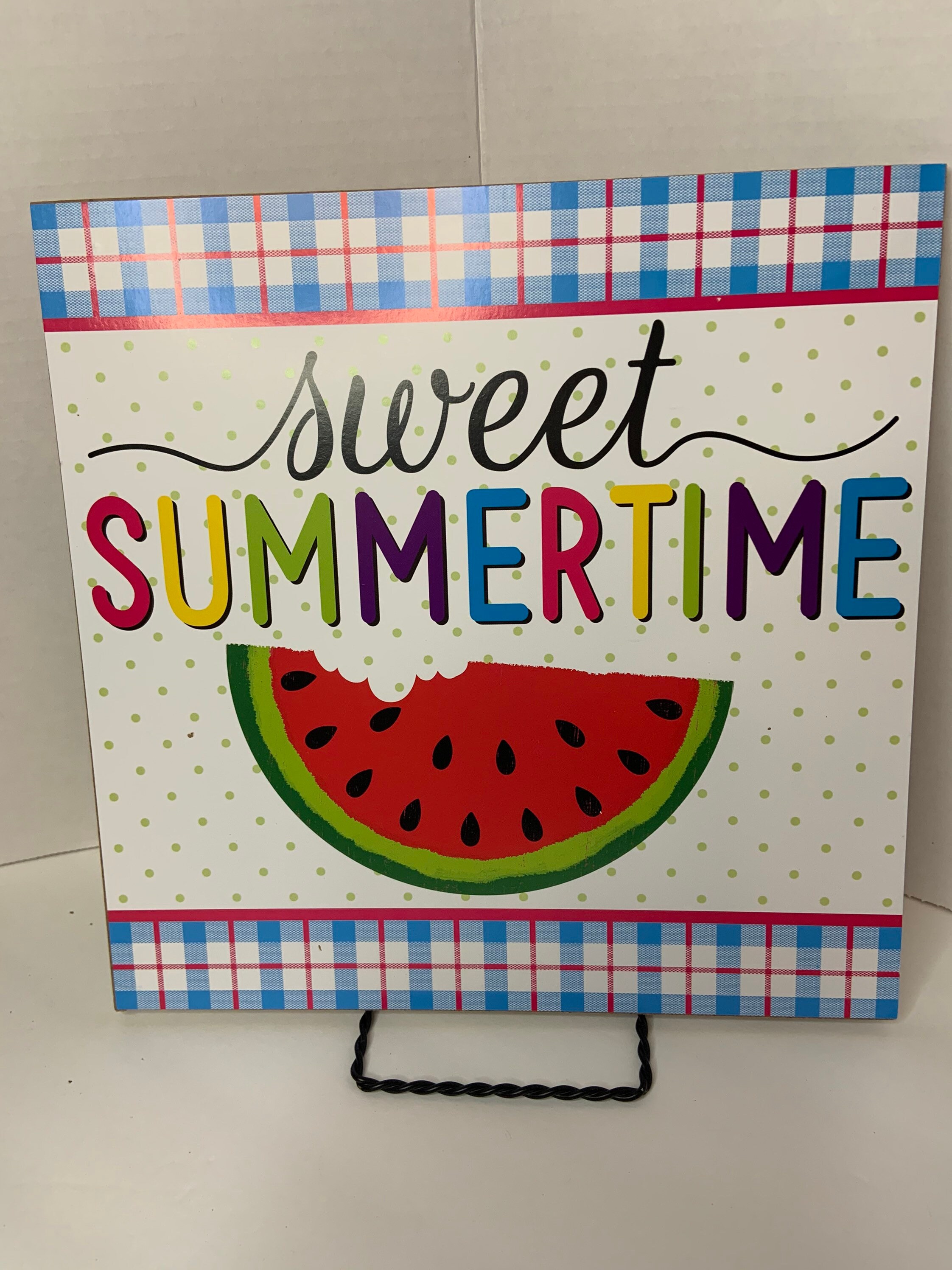 Sweet Summertime sign with matching ribbon - Etsy.de