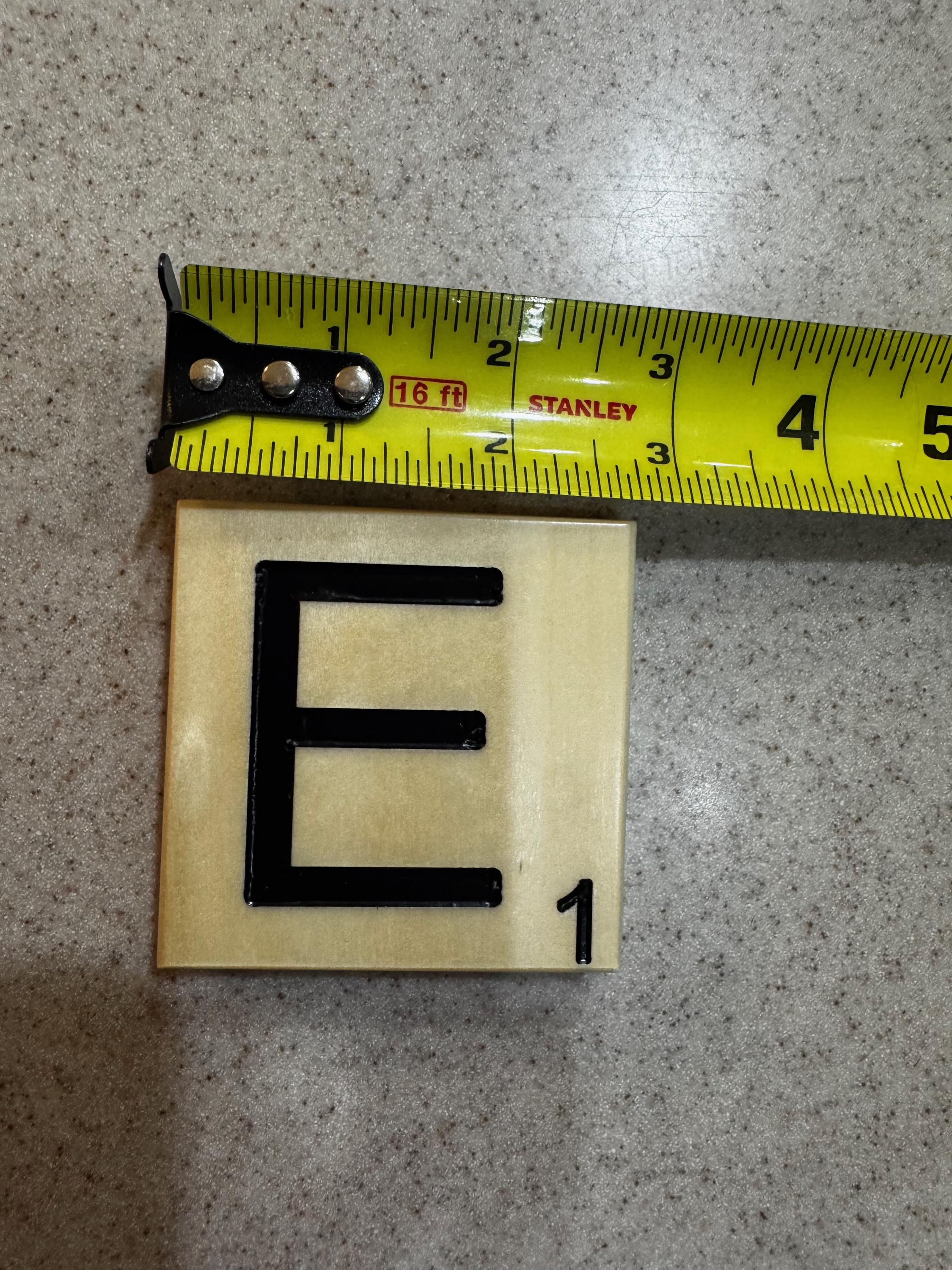 Jumbo Magnetized Scrabble Letters - Etsy