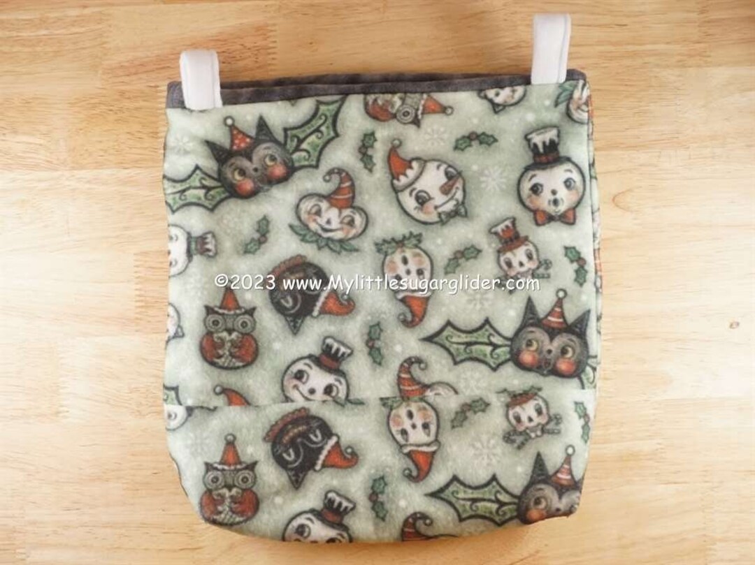 Batty Holiday Xtra Large Hanging Sugar Glider Pouch - Etsy