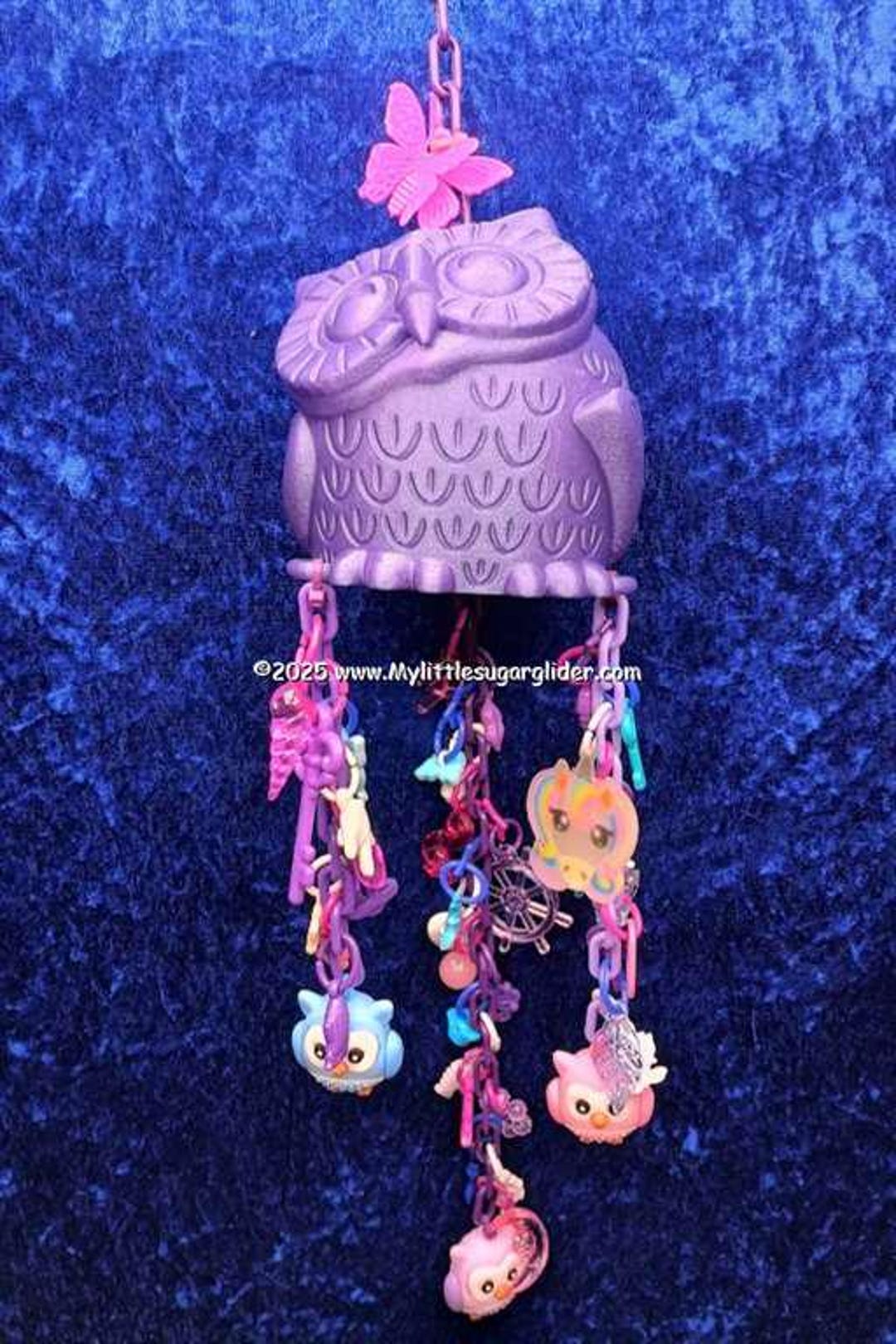 Sage Owl 7 Hanging Cage Toy Sugar Gliders - Etsy