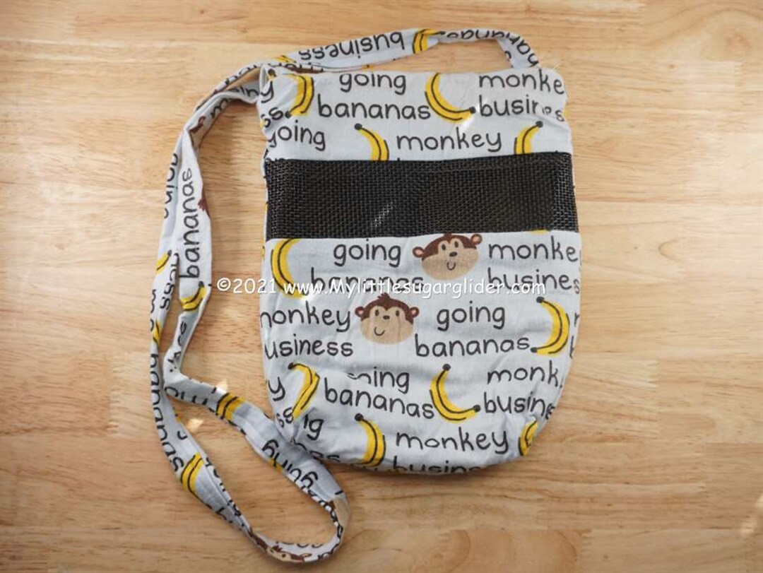 Monkey Business Sugar Glider Bonding Pouch - Etsy