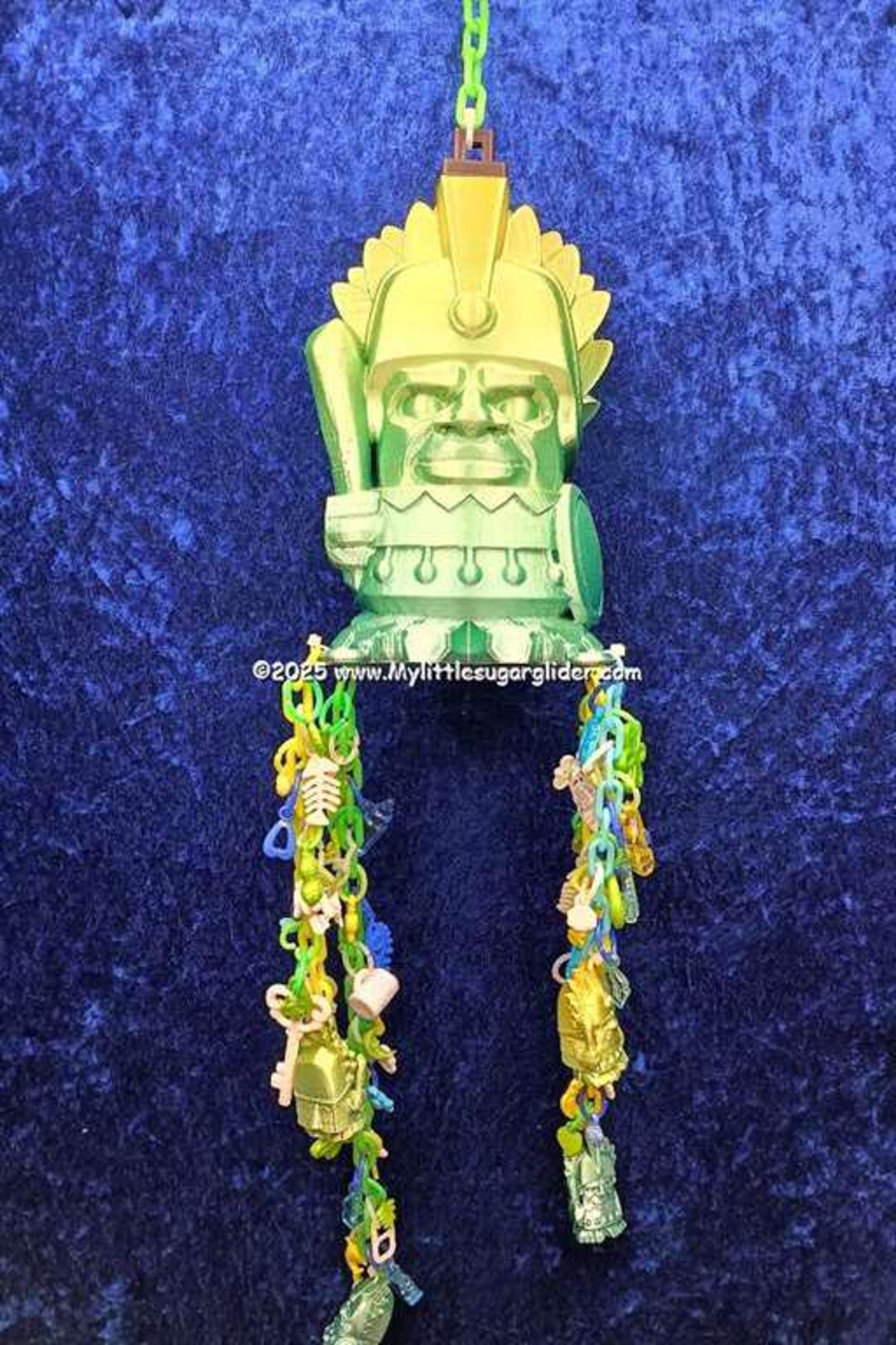 Aztec Warrior Hanging Cage Toy Sugar Gliders - Etsy