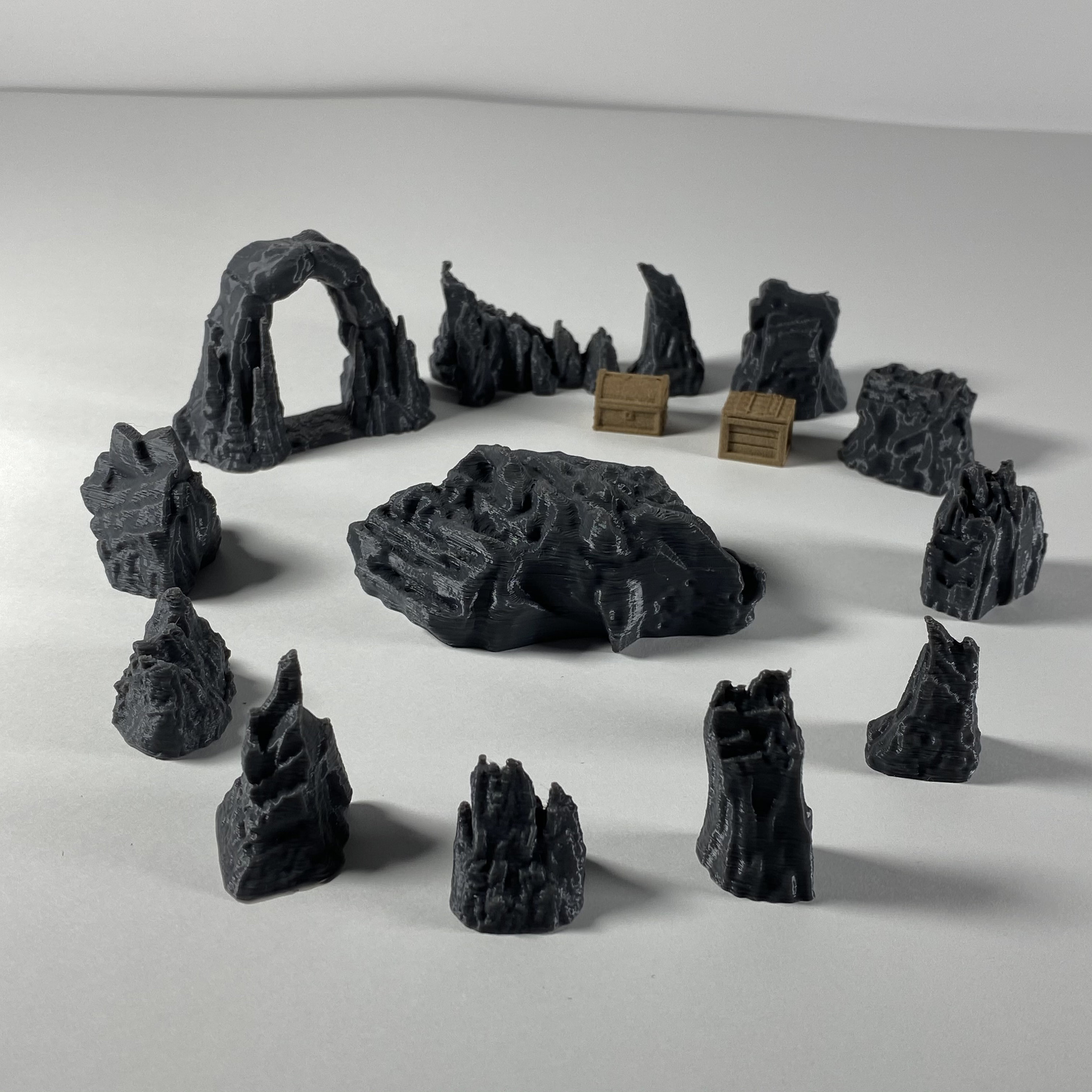 Goblin Cavern Lair Gaming Terrain Set by Extruded Gaming - Etsy UK