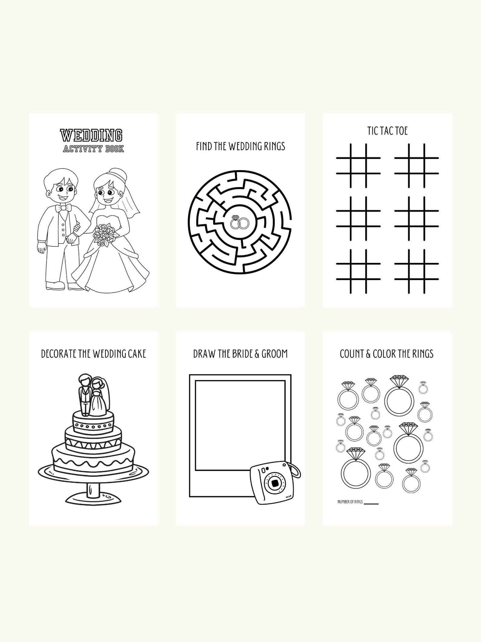 Personalized Wedding Kids Activity Box: Favors & Entertainment - Etsy