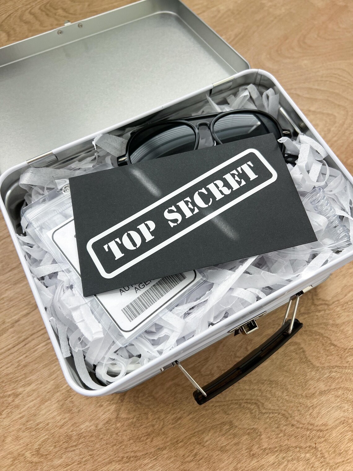 Personalized Ring Security Kit: Special Agent Ring Bearer Gift Box - Etsy