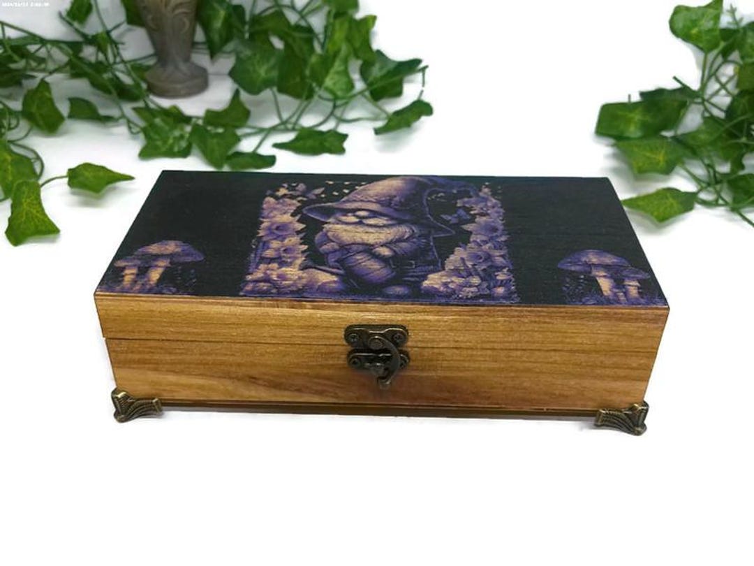 Altar Box, Tarot Card Box, Oracle Card Box, Ritual Chest, Manifestation ...