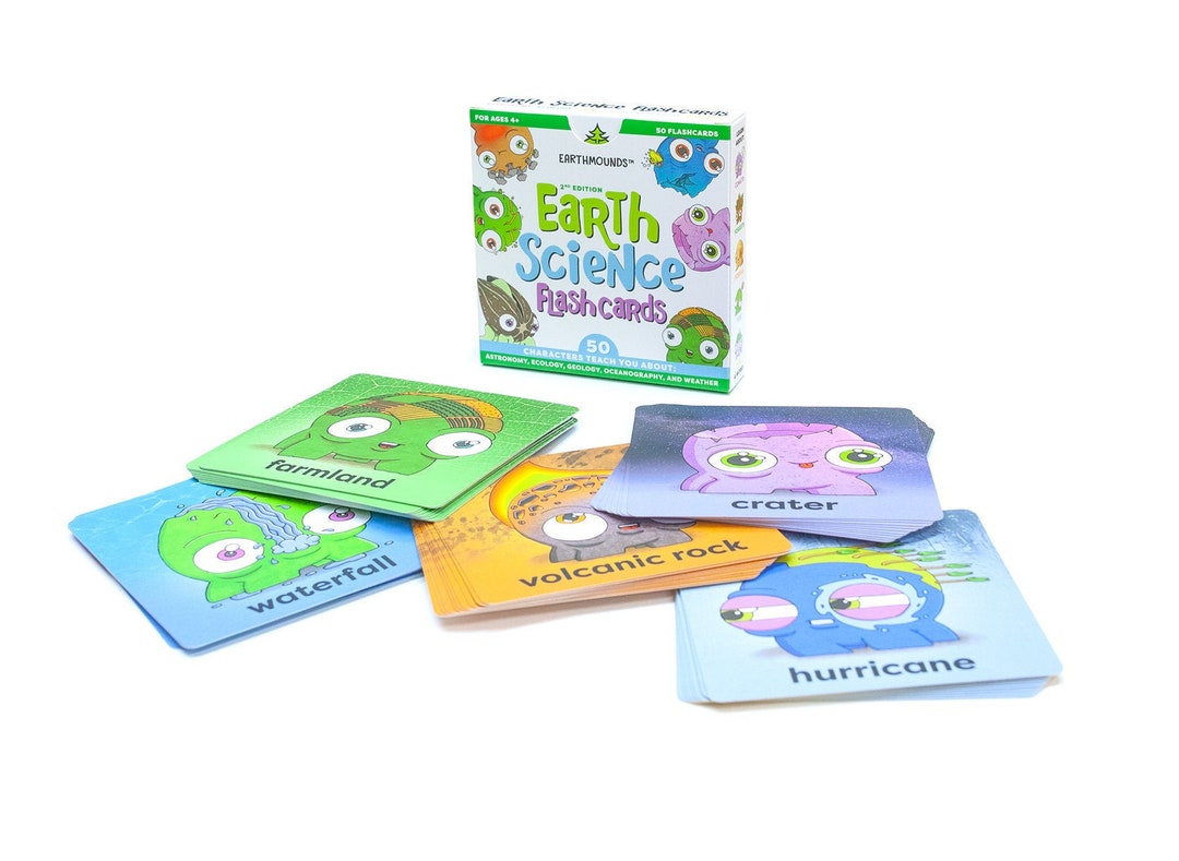 Earth Science Flashcards (2nd Edition) | Astronomy, Ecology, Geology ...
