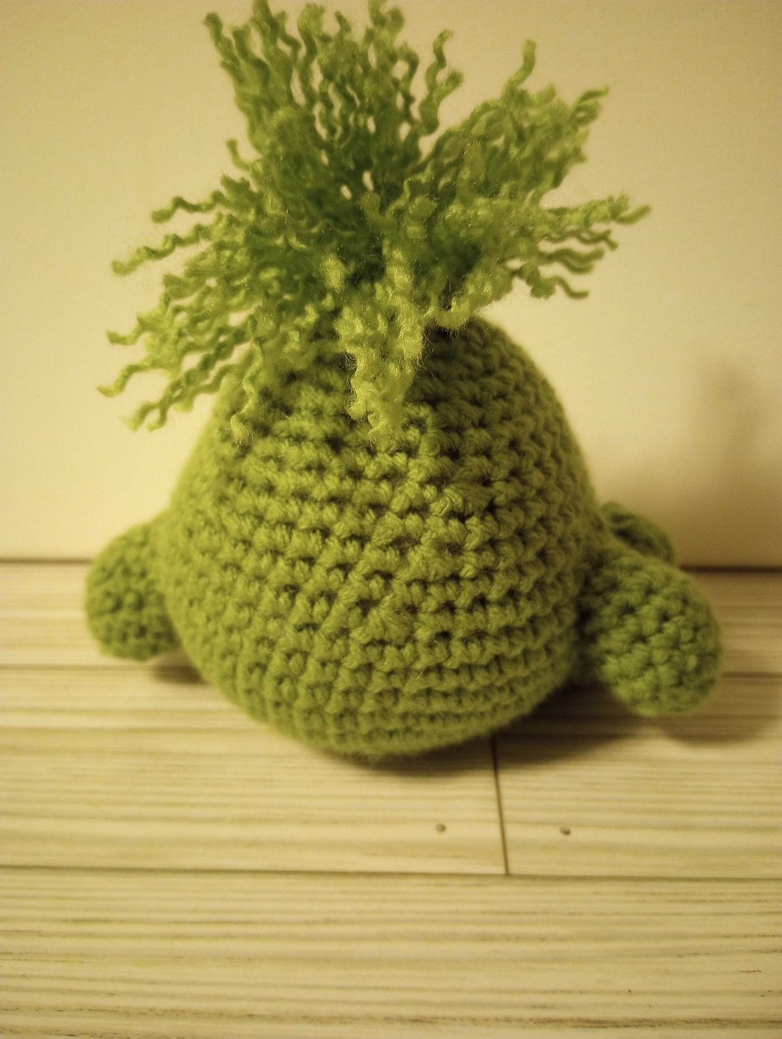 Little Green Monster Crochet Pattern - Etsy