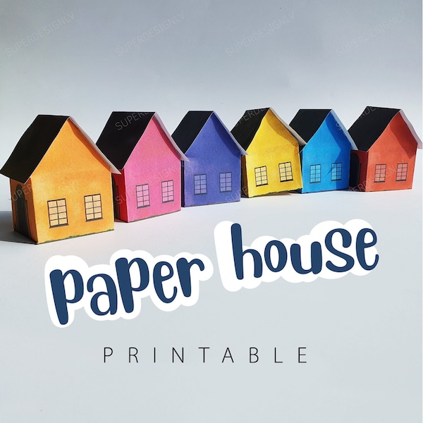 Paper House - Etsy