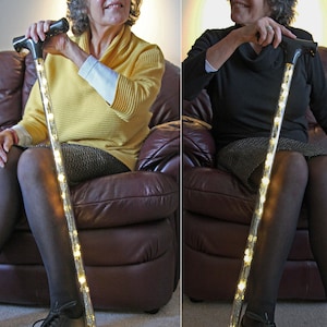 Colourful Walking Stick - LED Walking Cane - Etsy