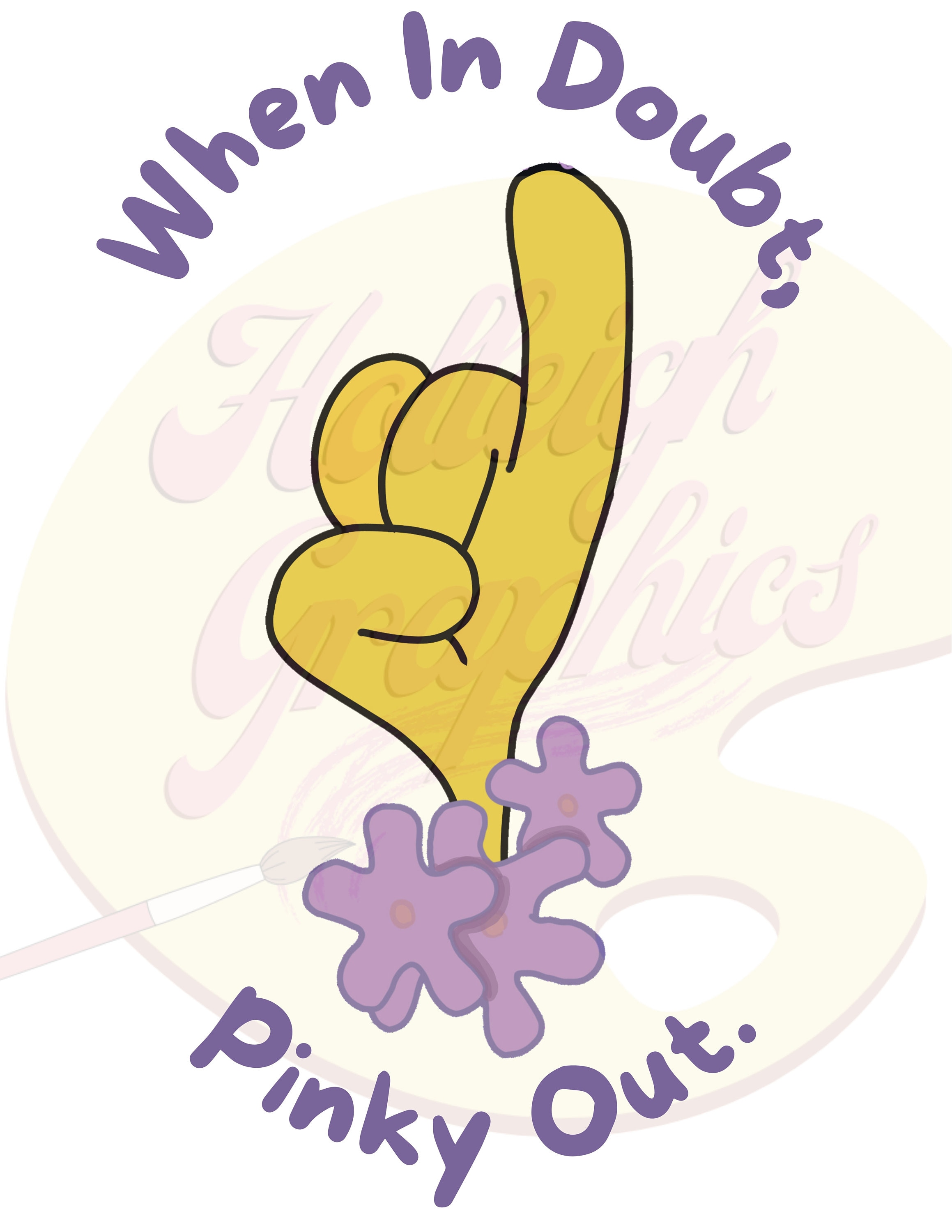 When in Doubt, Pink Out (digital Download Files) - Etsy