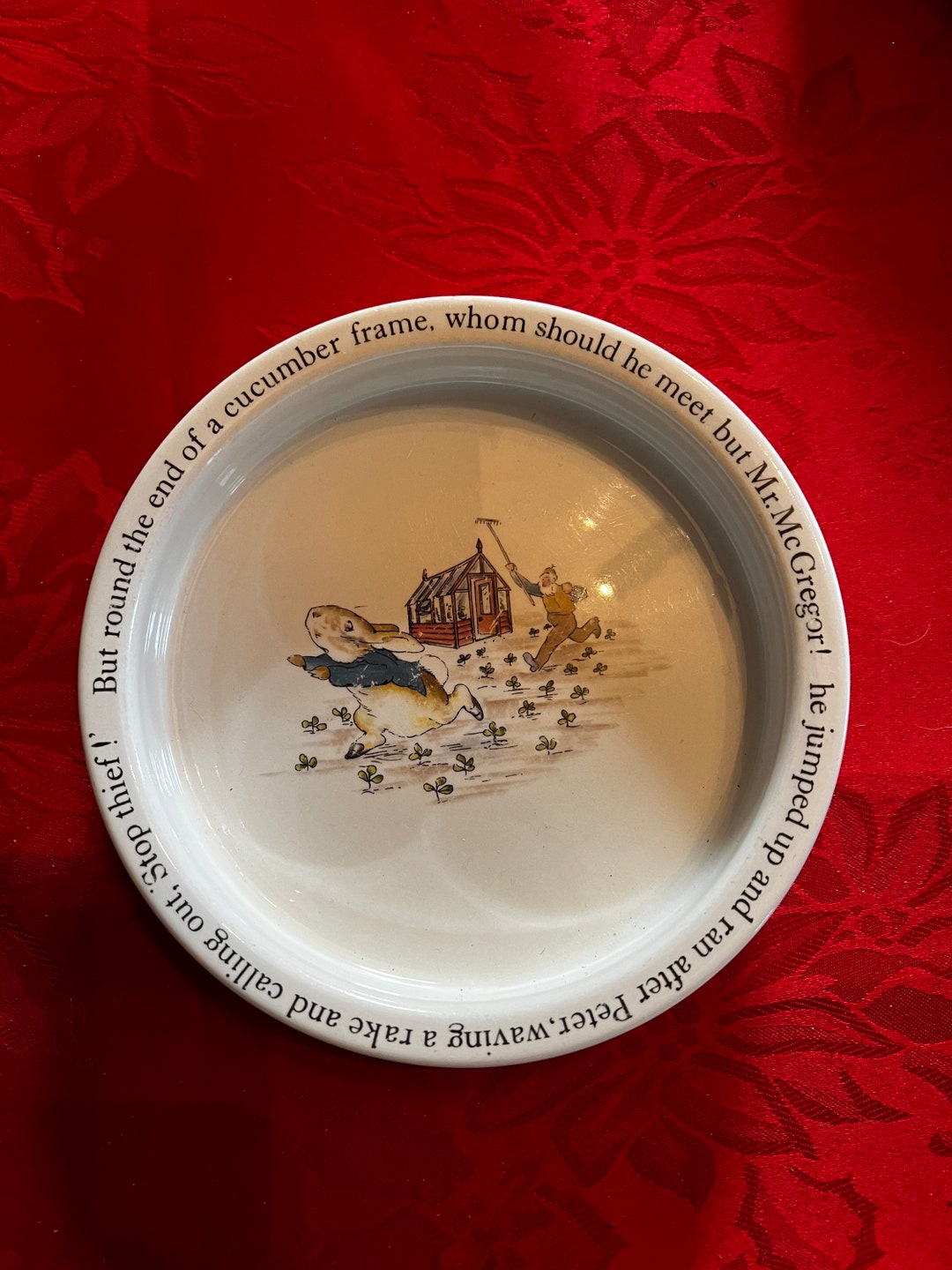 Small Peter Rabbit Dish - Etsy