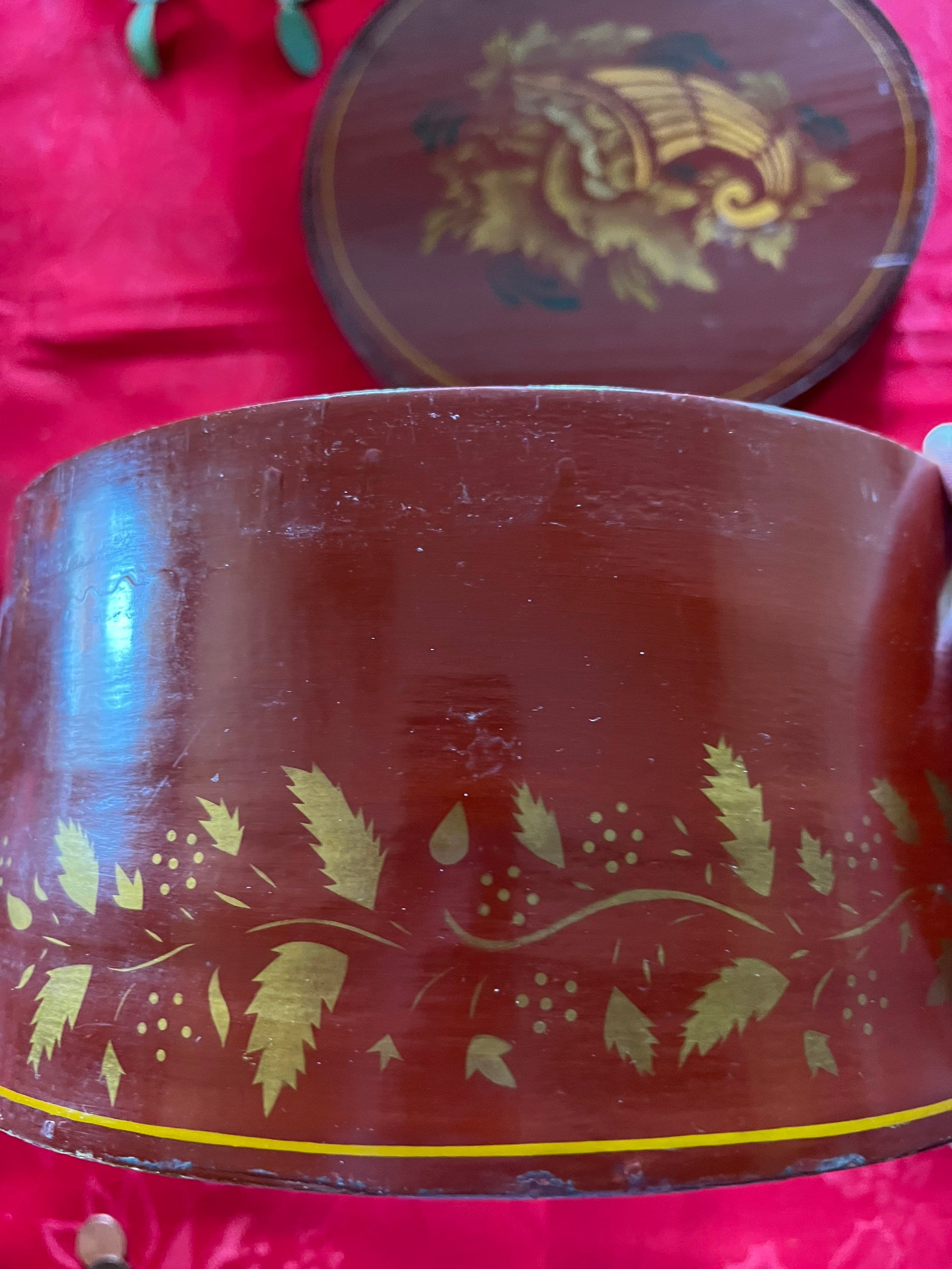 Vintage Shaker Painted Shaker Box - Etsy