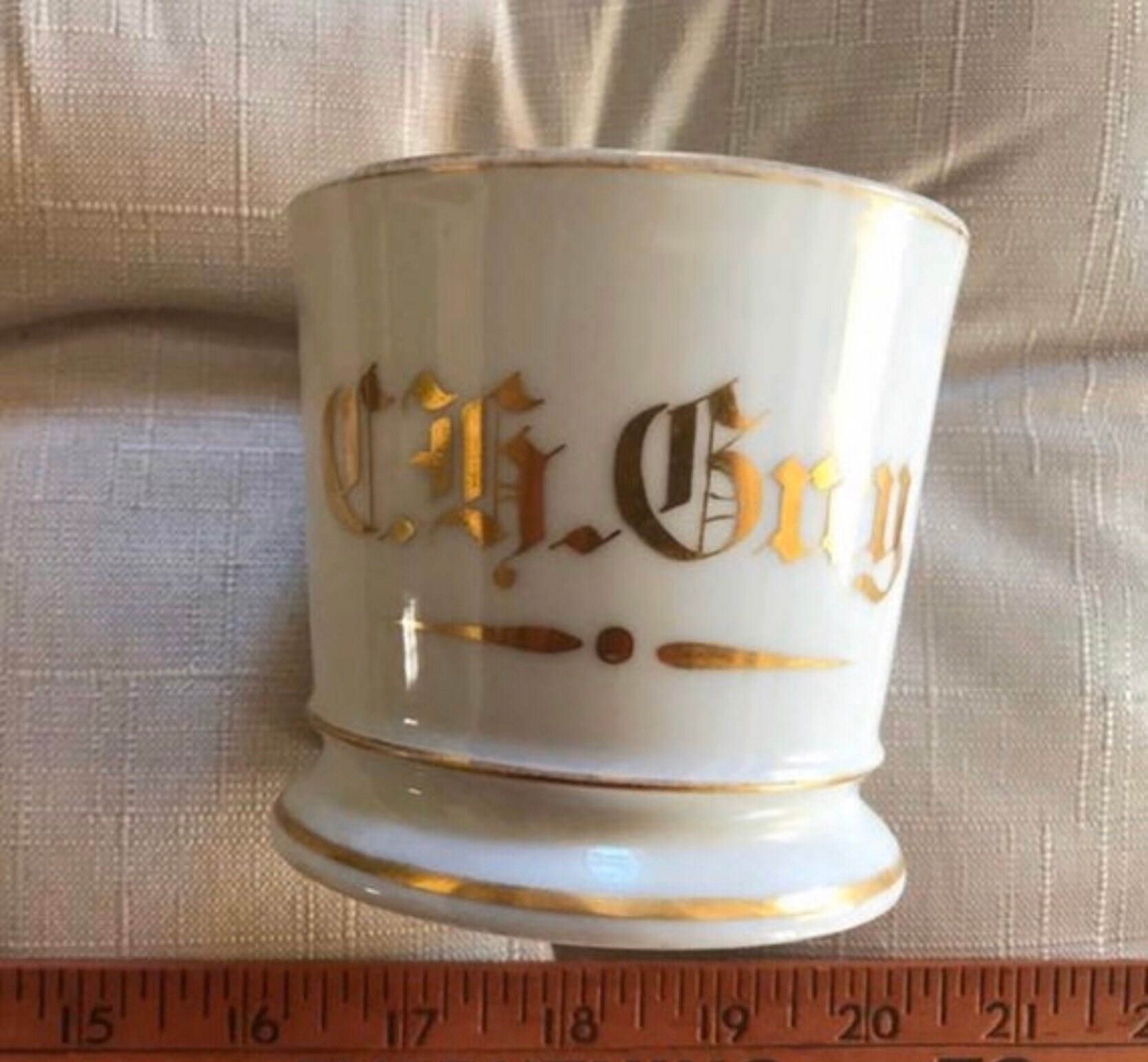 Vintage Personalized shaving mug - Etsy.de