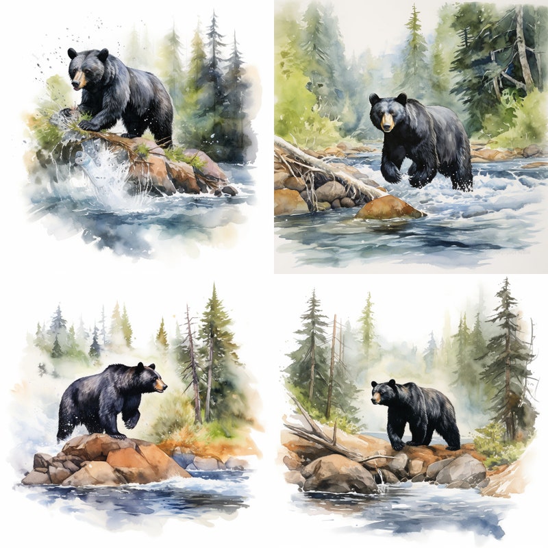 Up North Bear Svg - Etsy